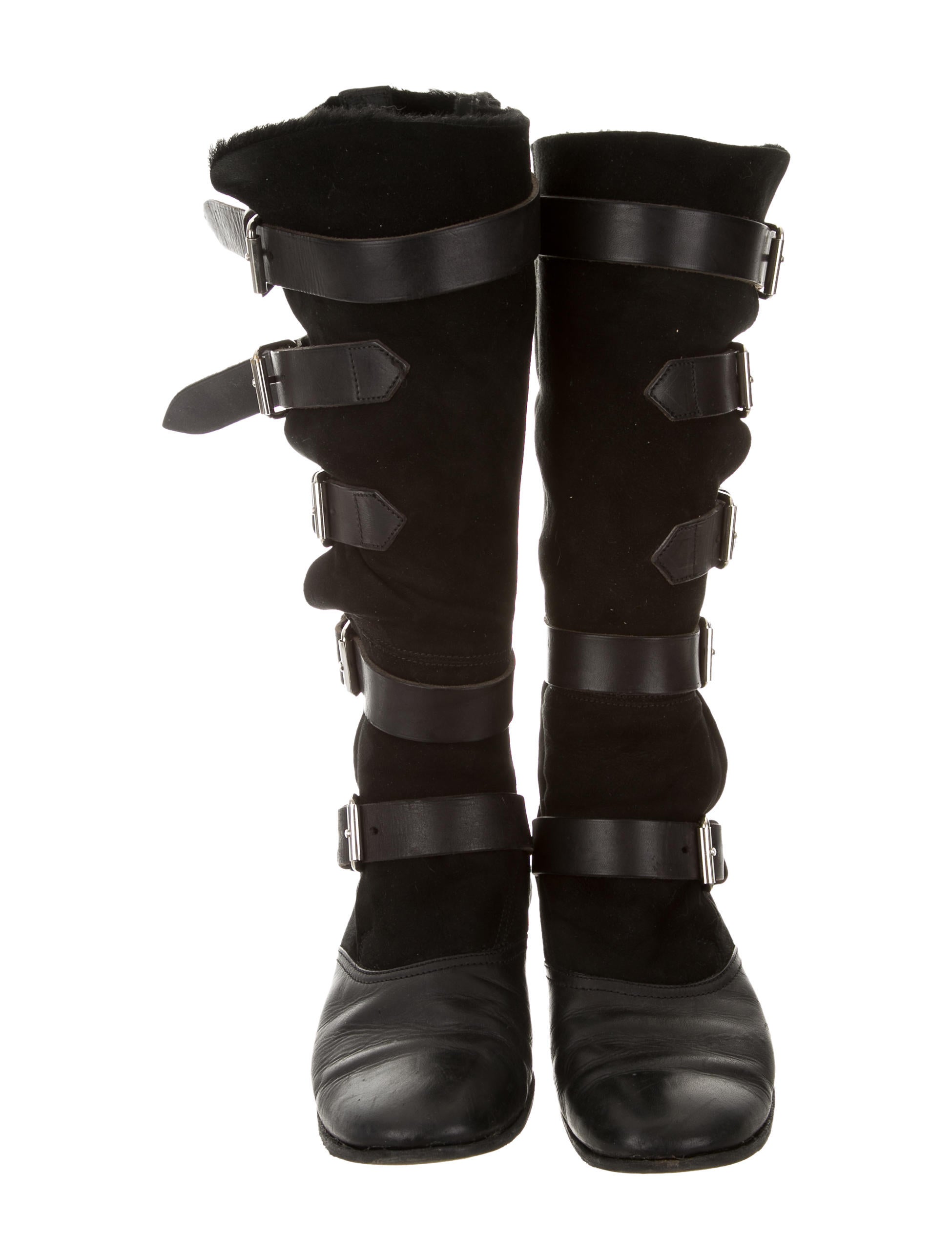 Vivienne Westwood Pirate Leather Boots - Shoes - VIV21073 | The RealReal