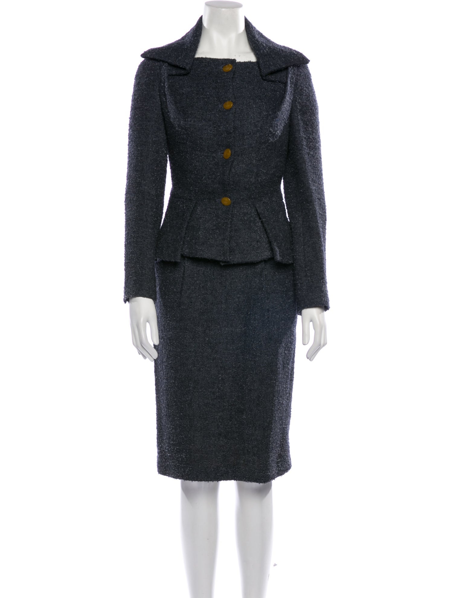 Vivienne Westwood Red Label Vintage 1998 Skirt Suit - Blue Suits and ...
