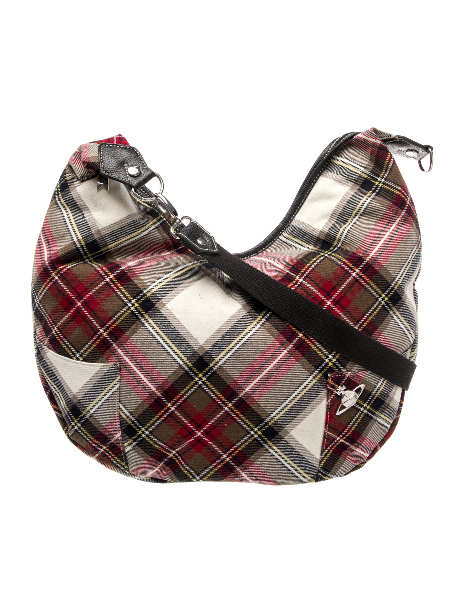 Vivienne Westwood Canvas Shoulder Bag - Neutrals Shoulder Bags ...