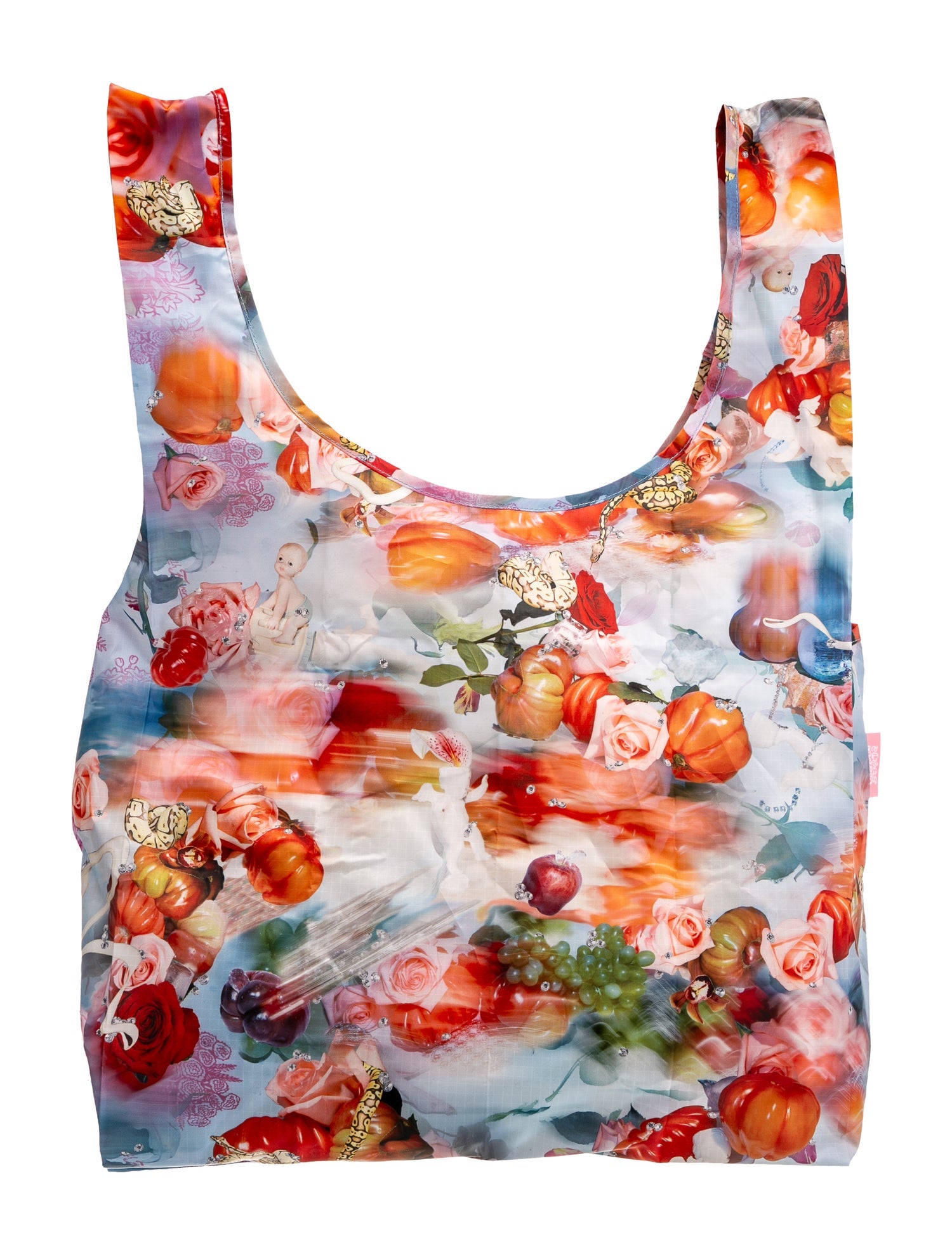 BAGGU x Collina Strada Nylon Shoulder Bag - Blue Shoulder Bags ...