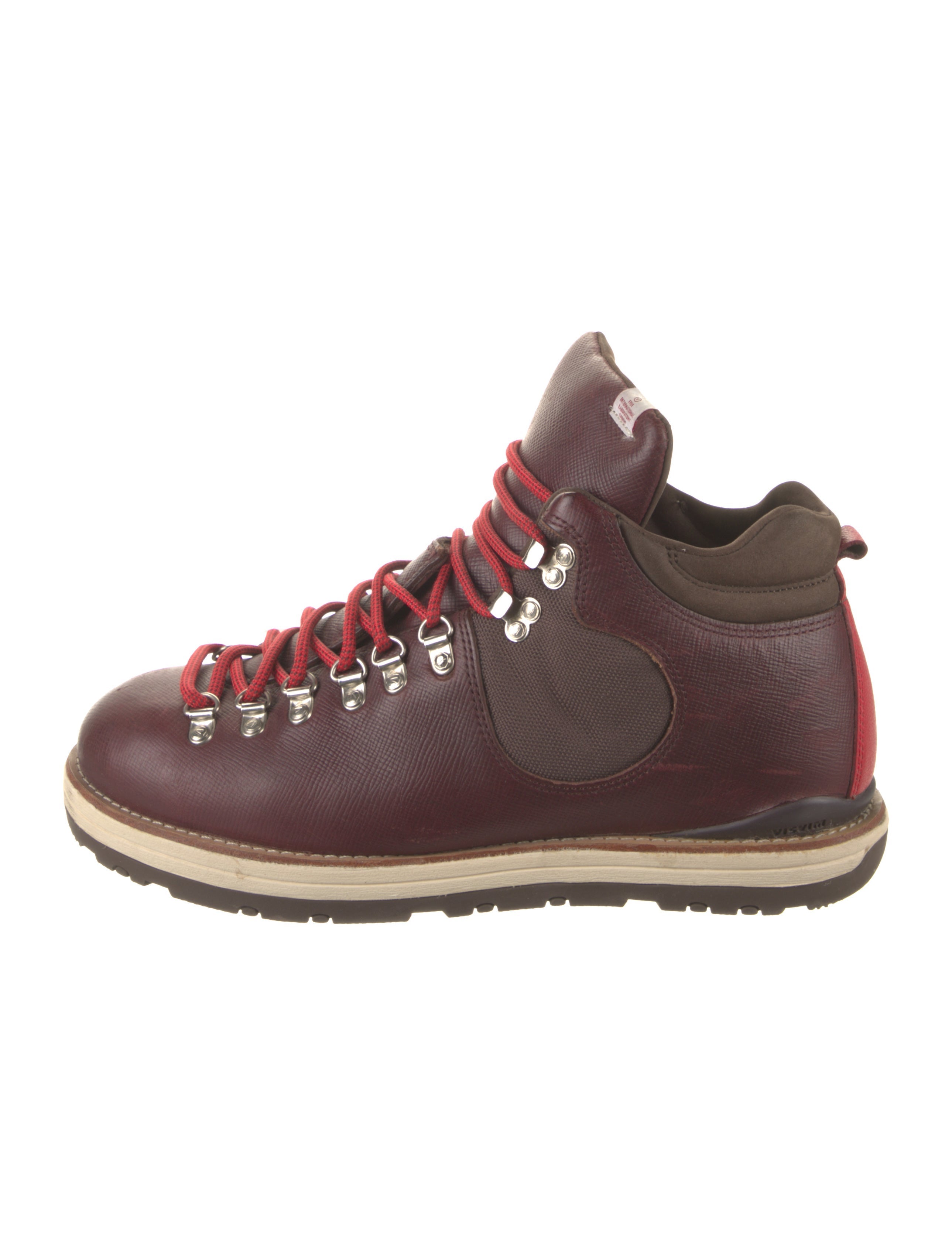 Visvim Hiking Boots - Burgundy Boots, Shoes - VSM22822 | The RealReal