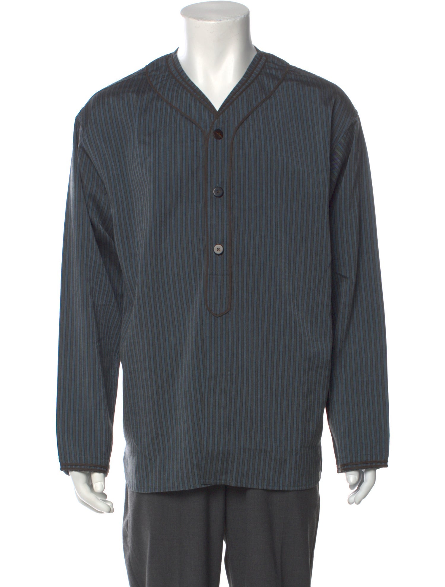 Visvim 2021 Striped Denim Shirt - Blue Casual Shirts, Clothing ...