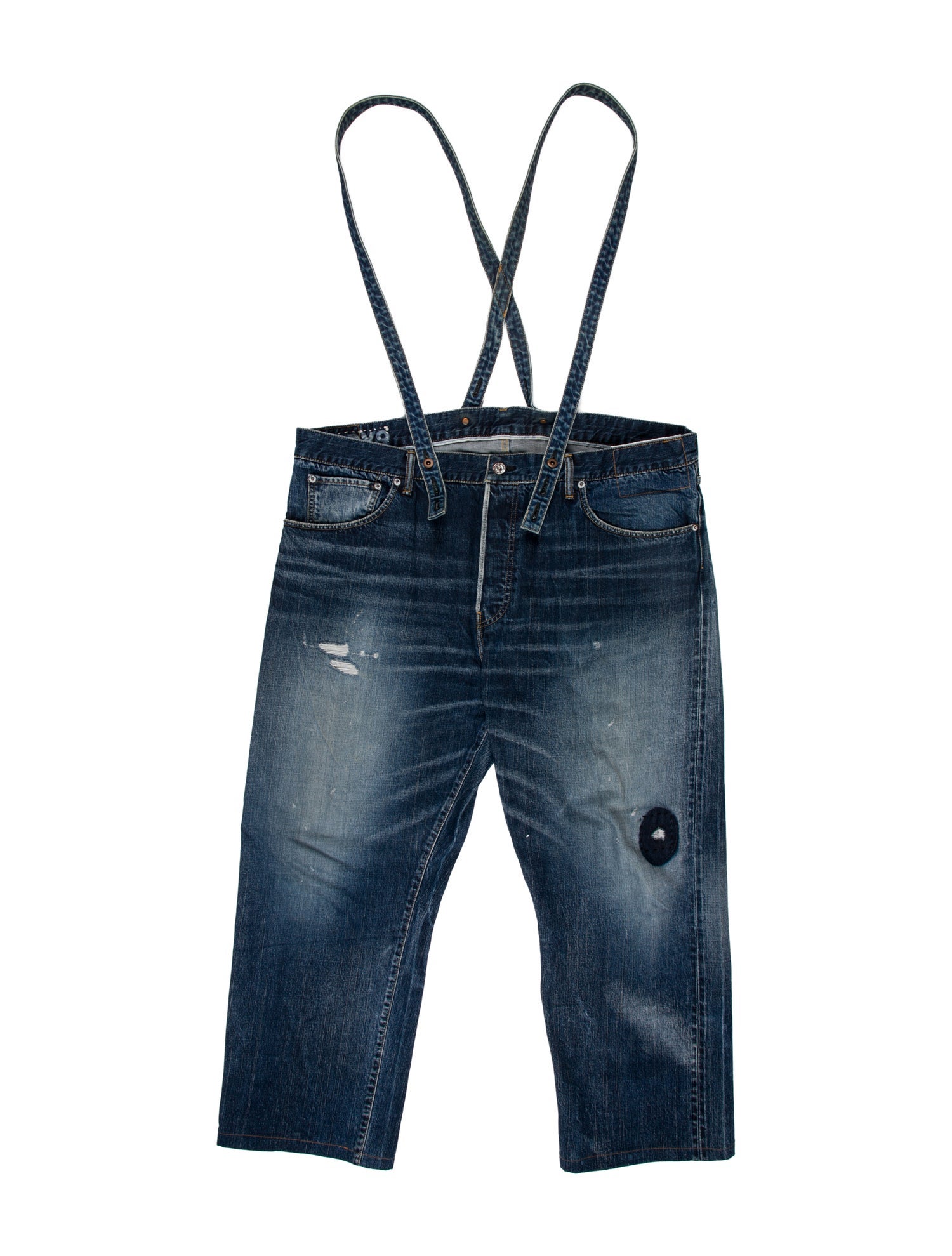 Visvim Straight-Leg Jeans - Blue, 24" Rise Jeans, Clothing - VSM24981 | The RealReal