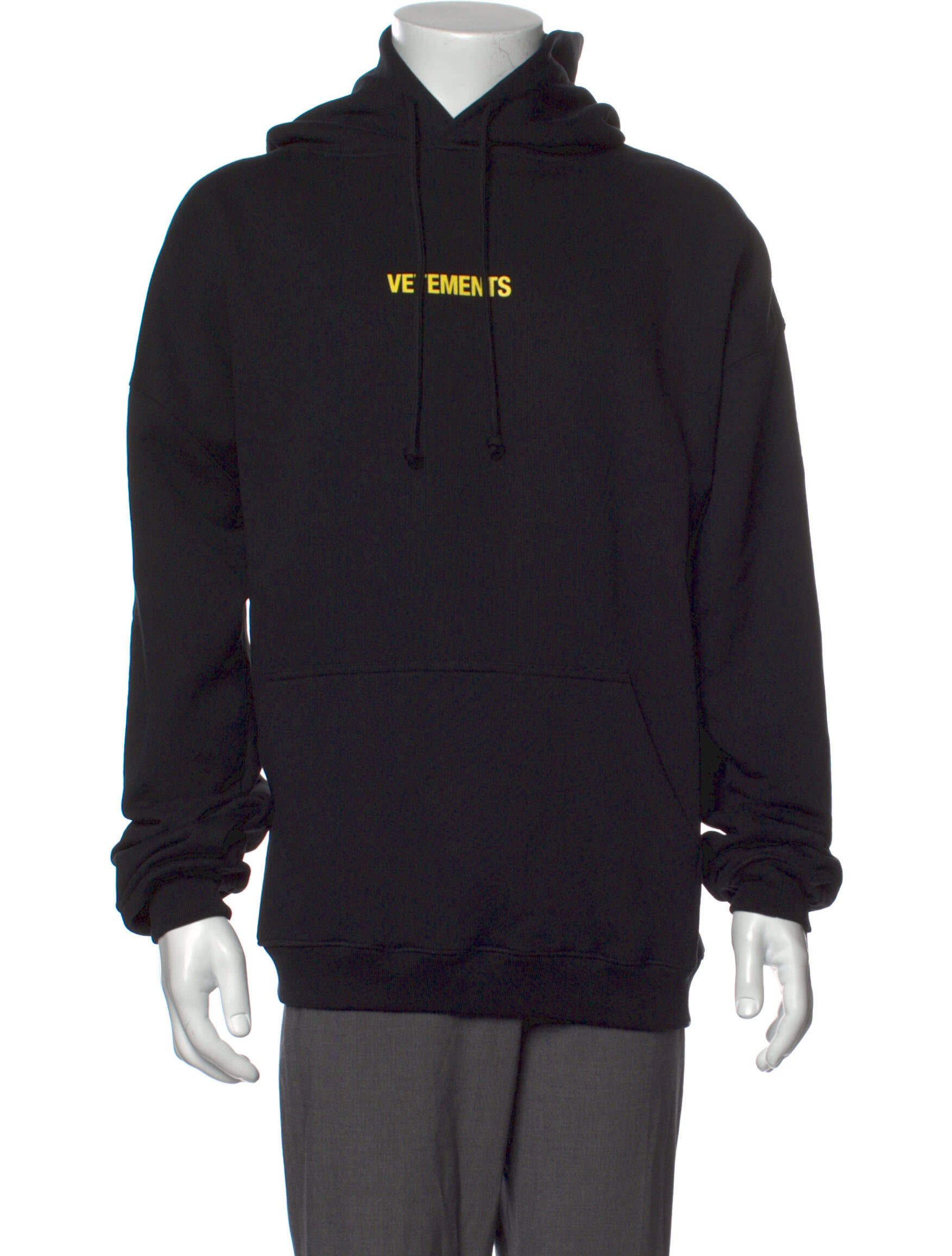 Vetements 2020 Logo Hoodie - Black Sweatshirts & Hoodies, Clothing ...