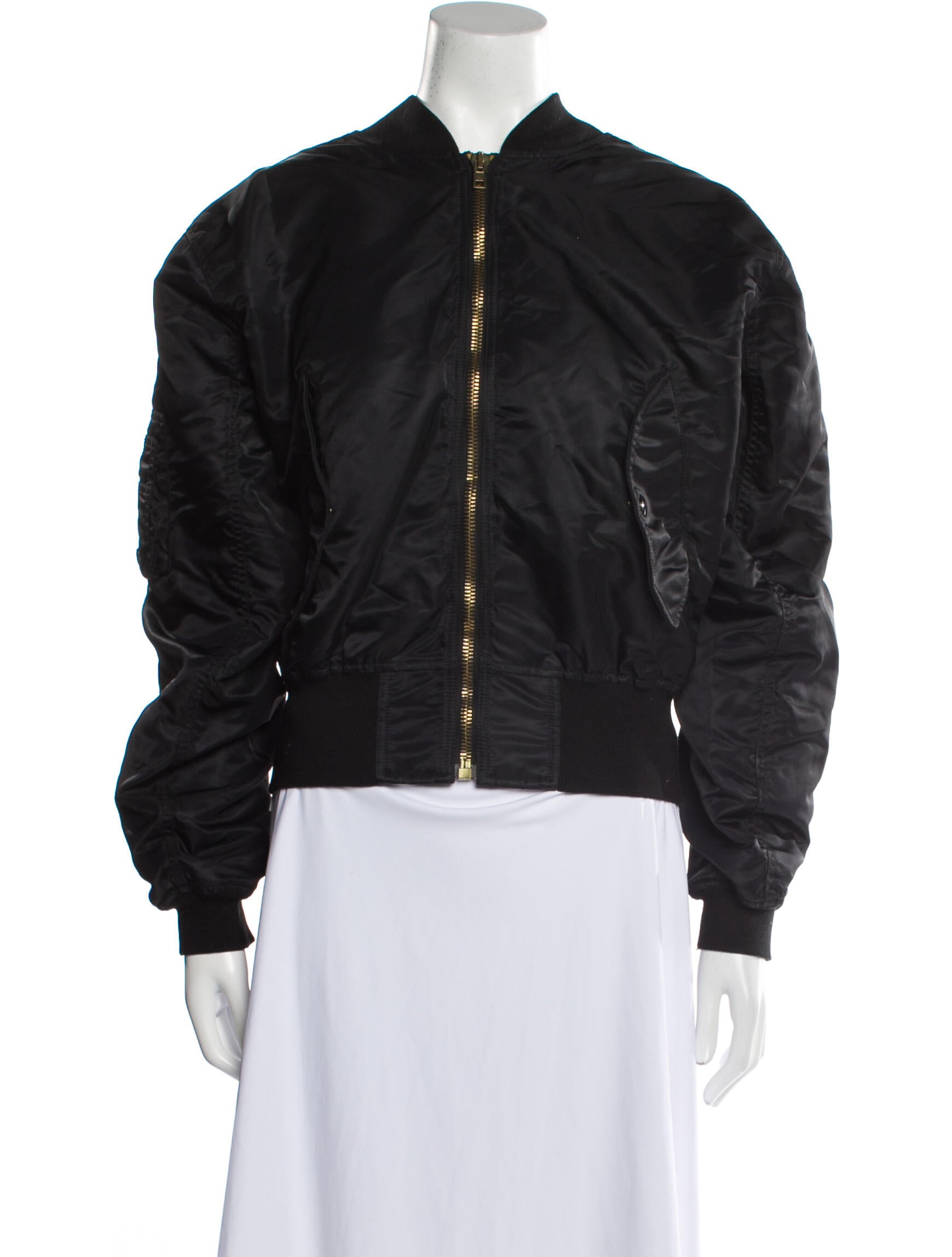 Vetements 2016 Double Zip Bomber Jacket - Black Jackets, Clothing ...