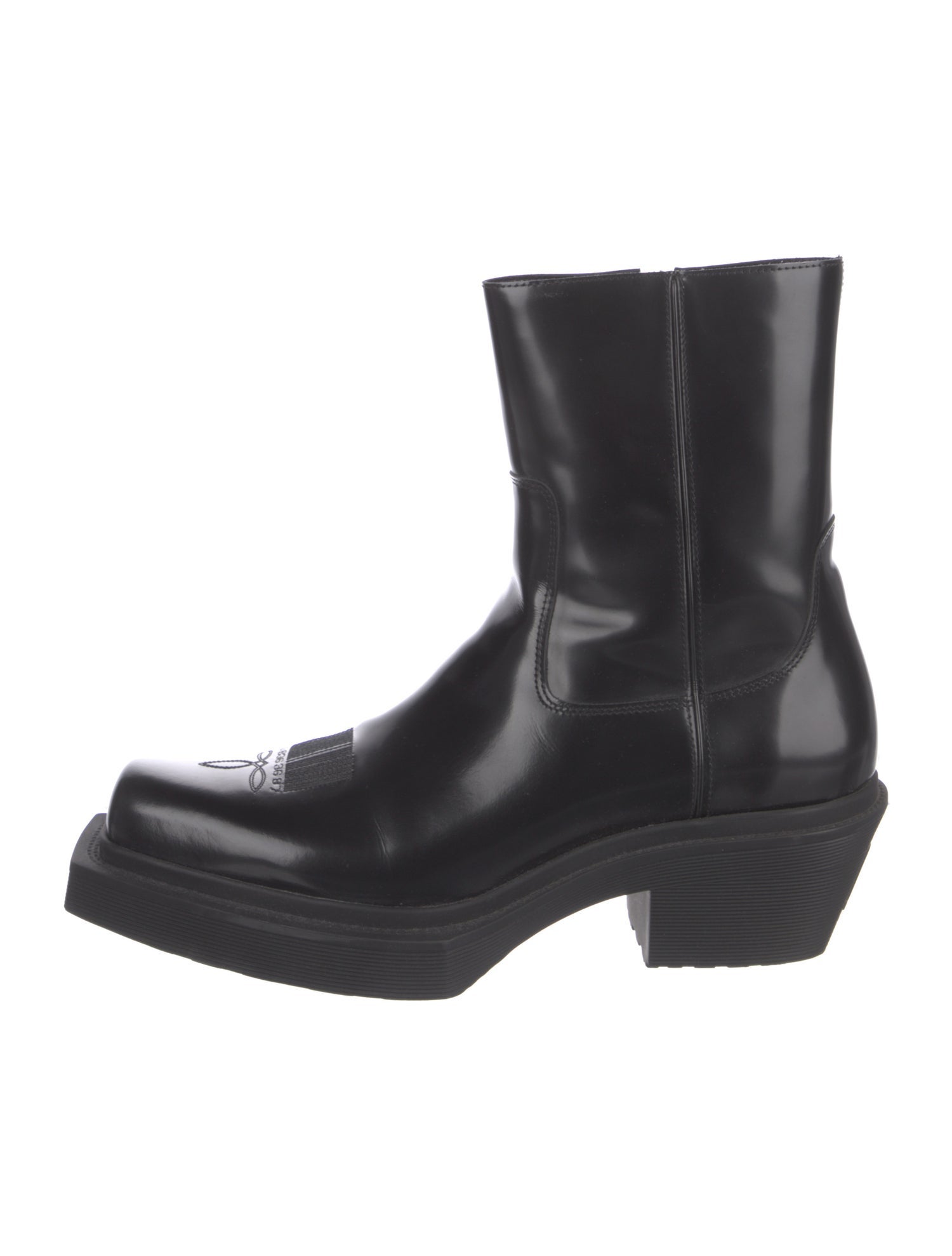 Vetements Leather Boots - Black Boots, Shoes - VTM29682 | The RealReal