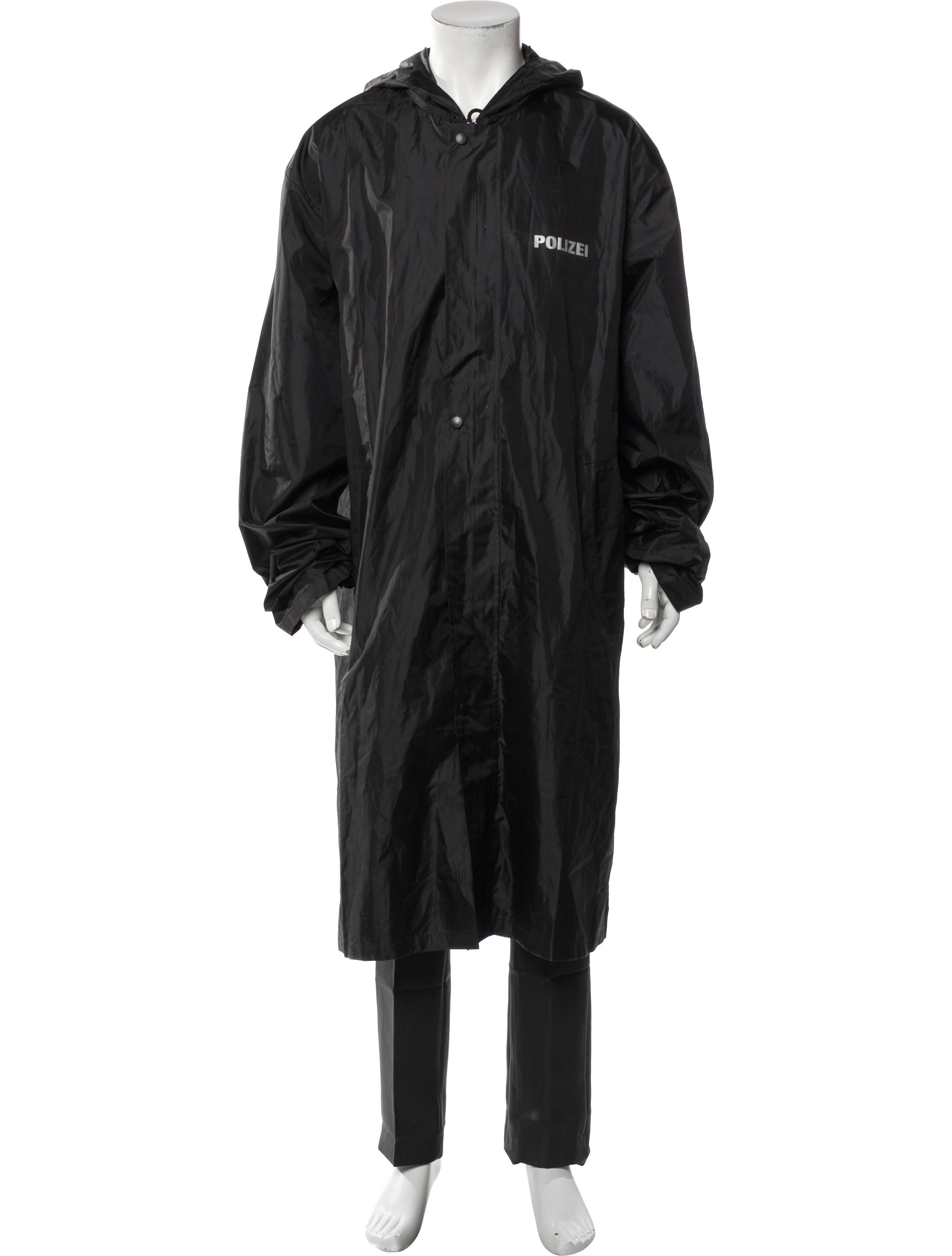 Vetements Polizei Parka - Black Outerwear, Clothing - VTM32125 | The ...
