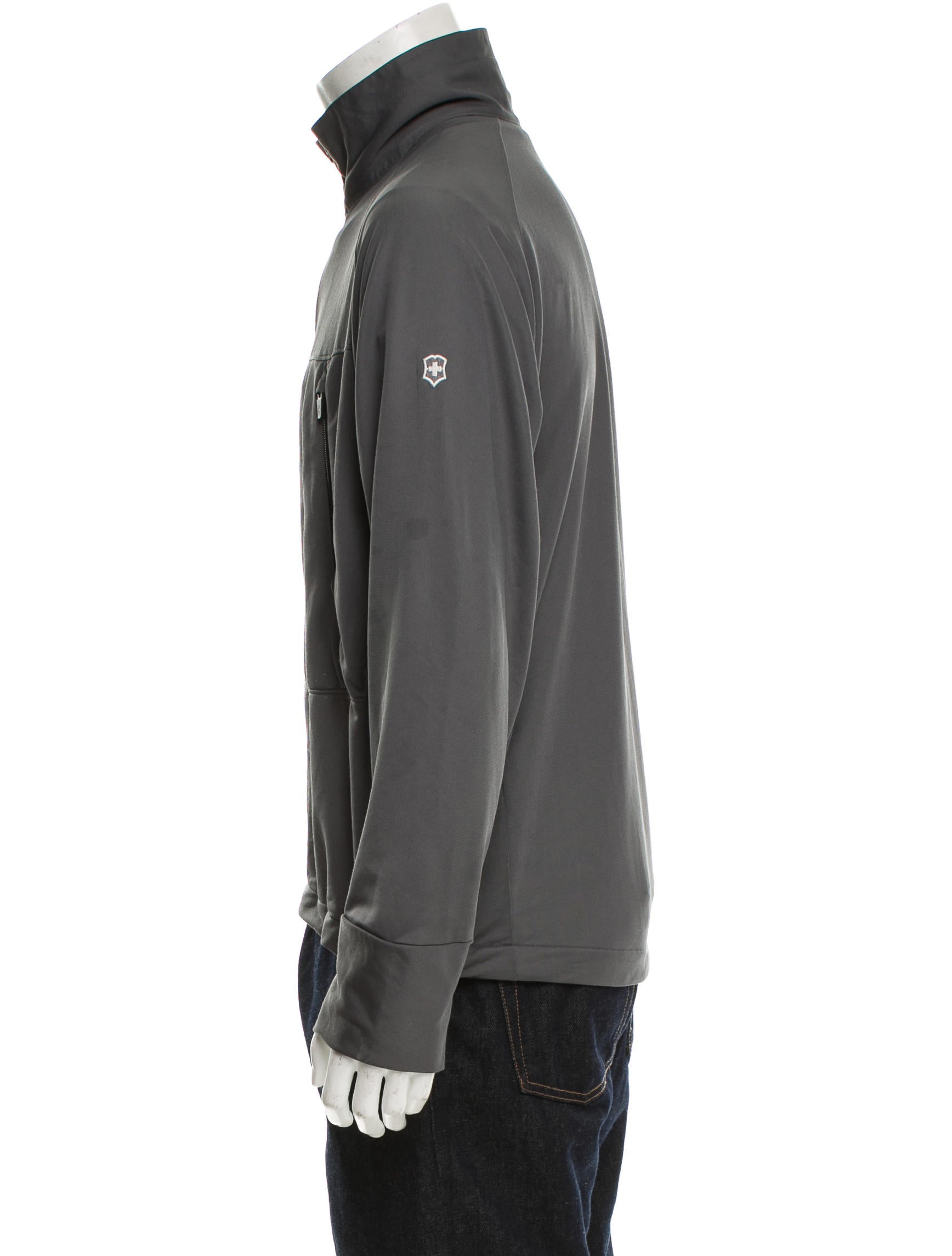 Victorinox Swiss Army Lightweight Track Jacket - Grey Outerwear ...