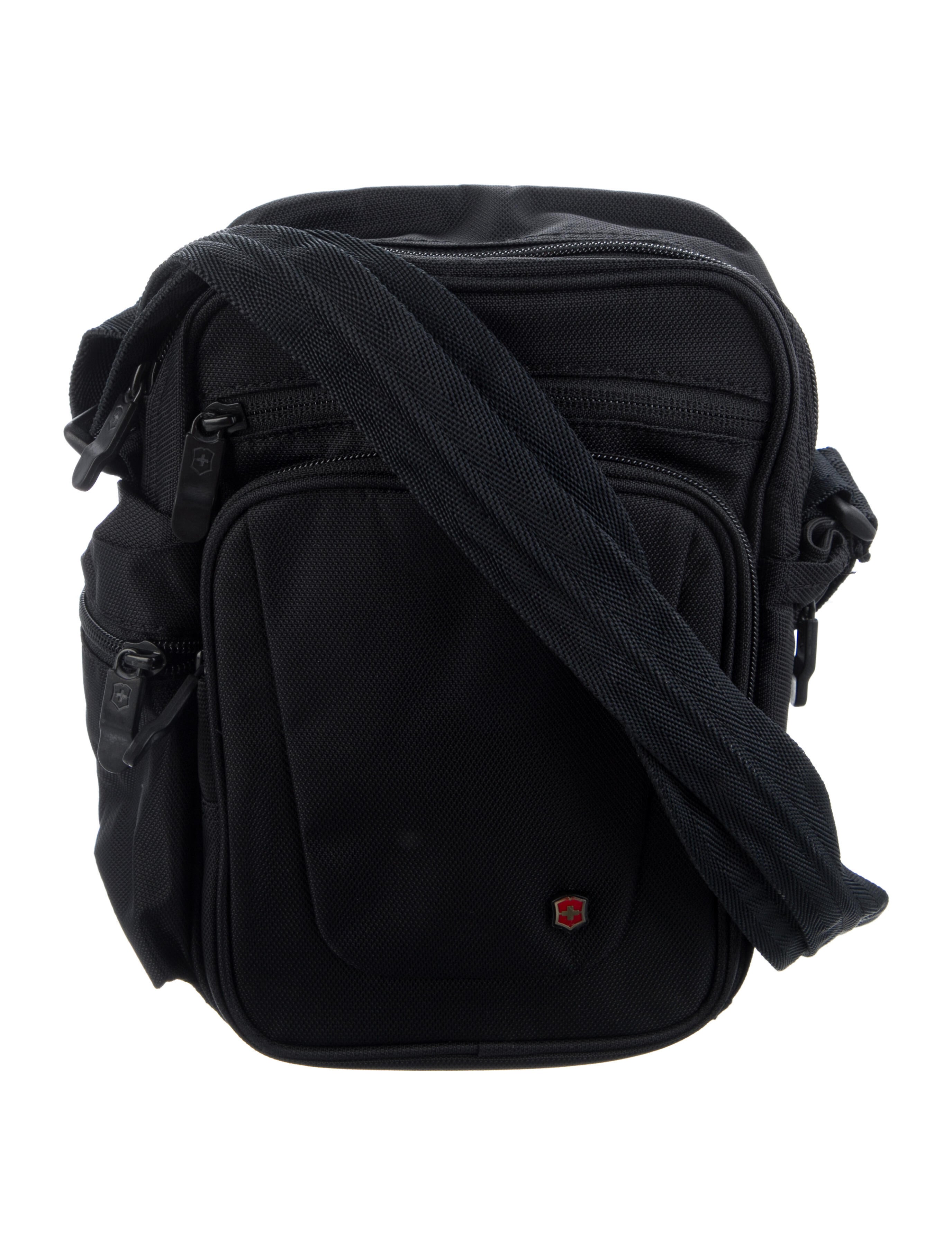 Victorinox Swiss Army Solid Shoulder Bag - Black Other, Bags - VXS22424 ...