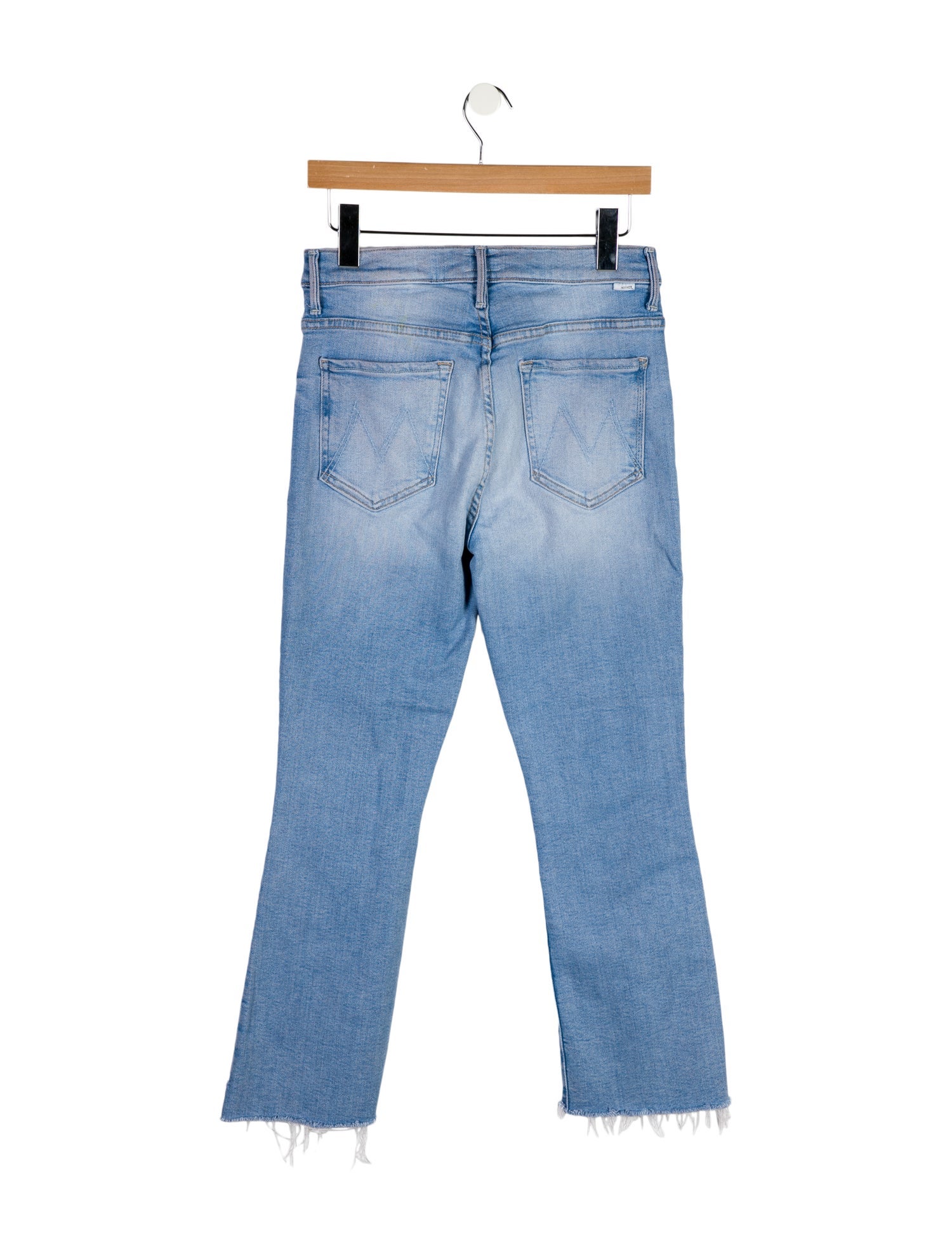 Mother High-Rise Wide Leg Jeans - Blue Jeans, Clothing - W12139522 ...