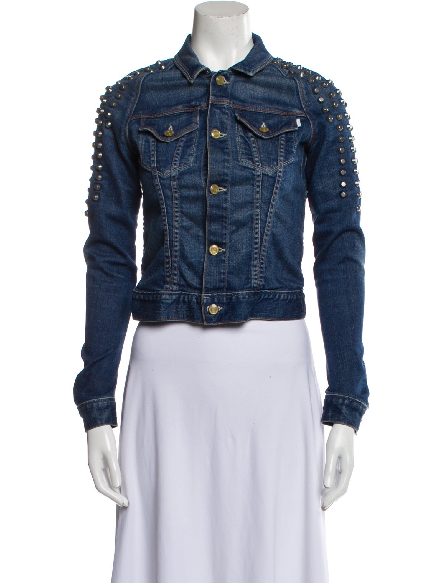 Mother Denim Jacket - Blue Jackets, Clothing - W12143031 | The RealReal