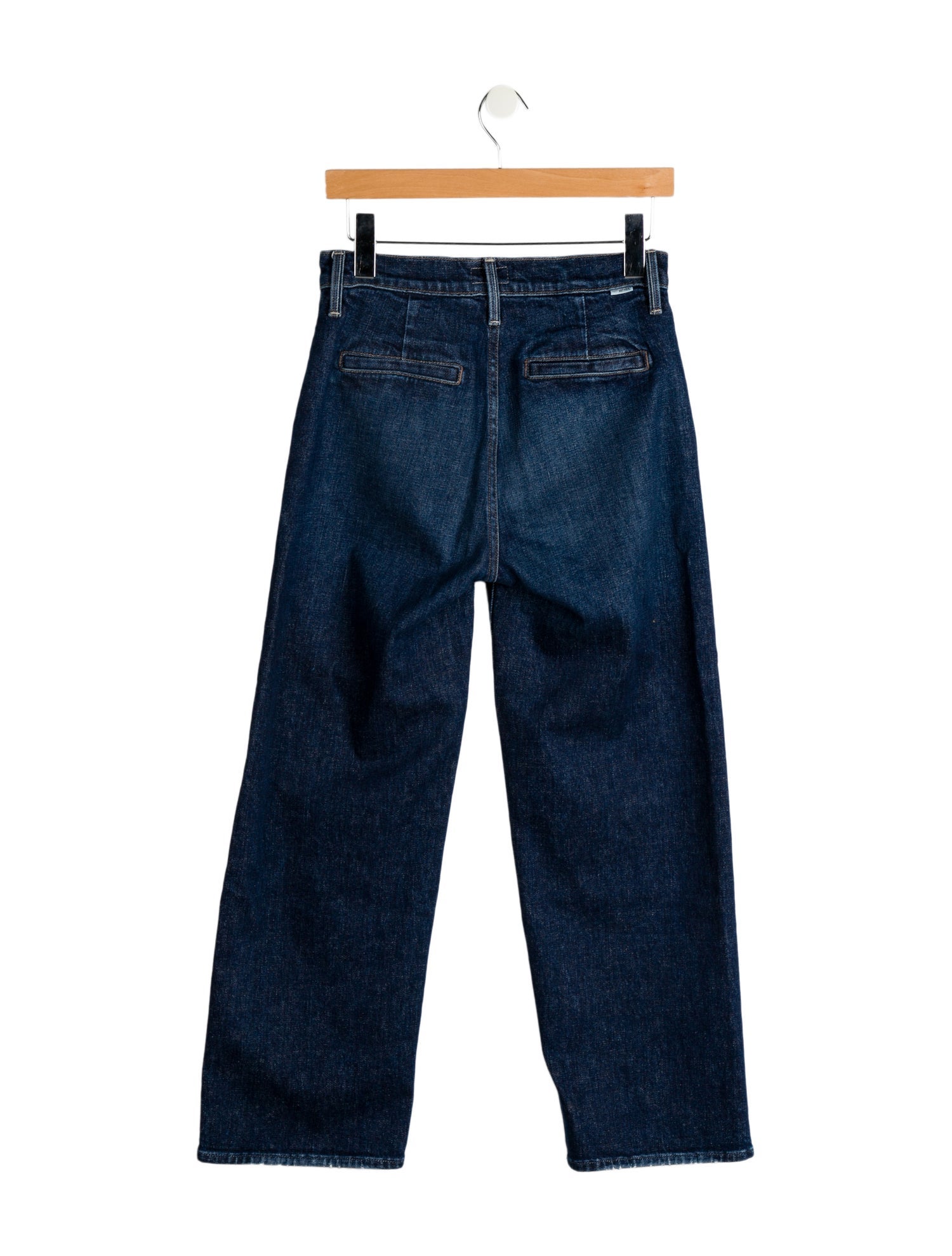 SLVRLAKE High-Rise Wide Leg Jeans - Blue, 11" Rise Jeans, Clothing ...
