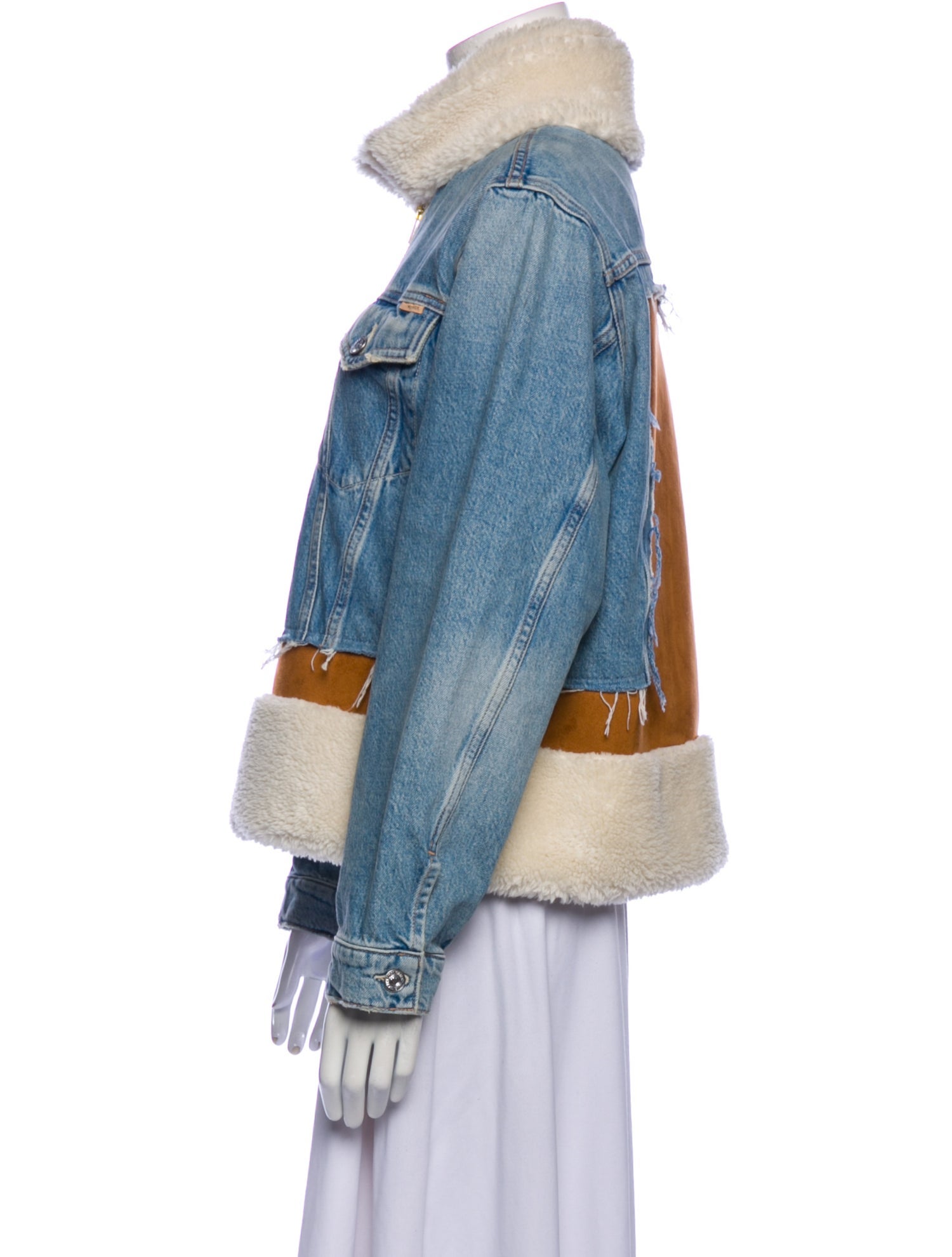 Mother Denim Jacket - Blue Jackets, Clothing - W12173876 | The RealReal