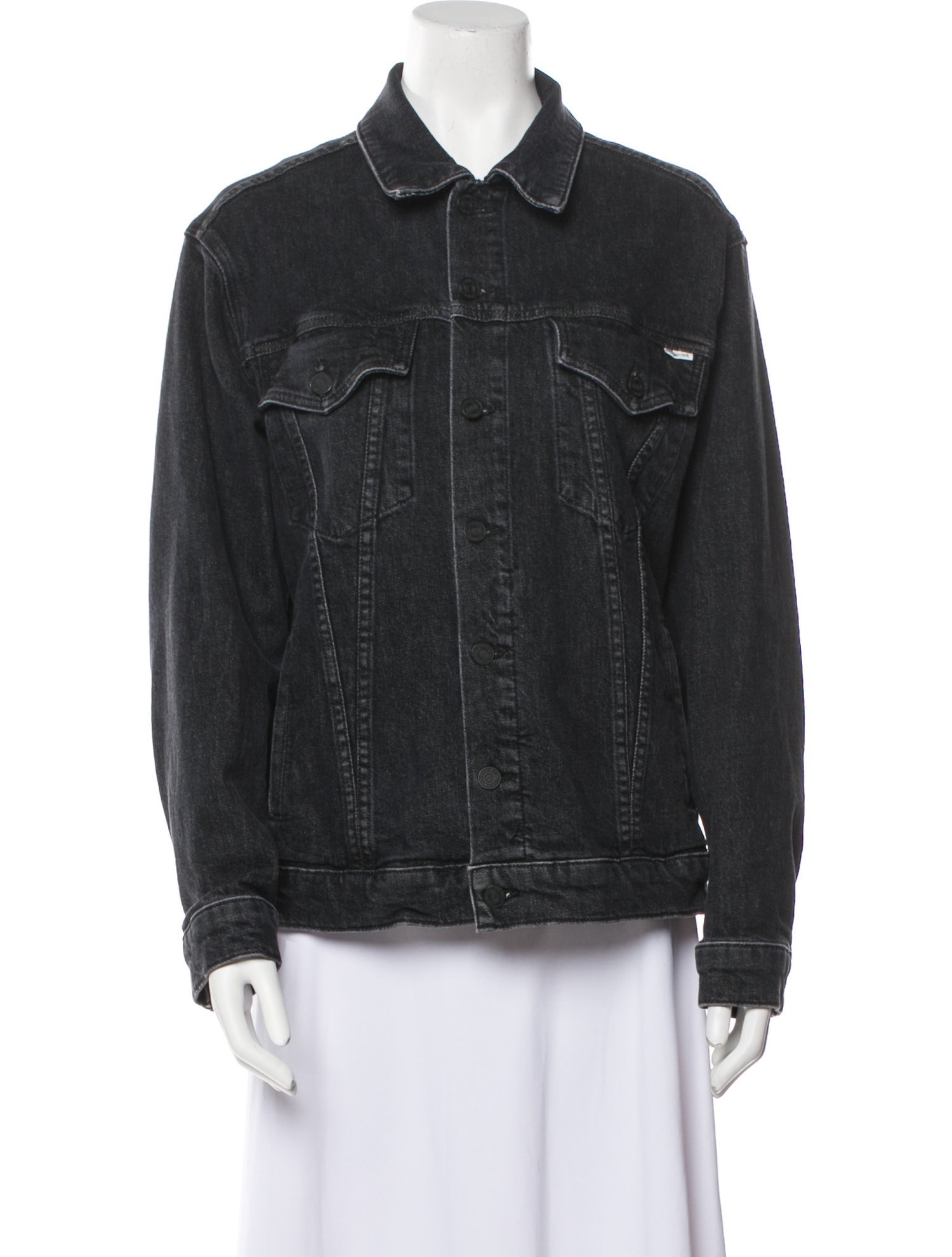 Mother Denim Jacket - Black Jackets, Clothing - W12179089 | The RealReal