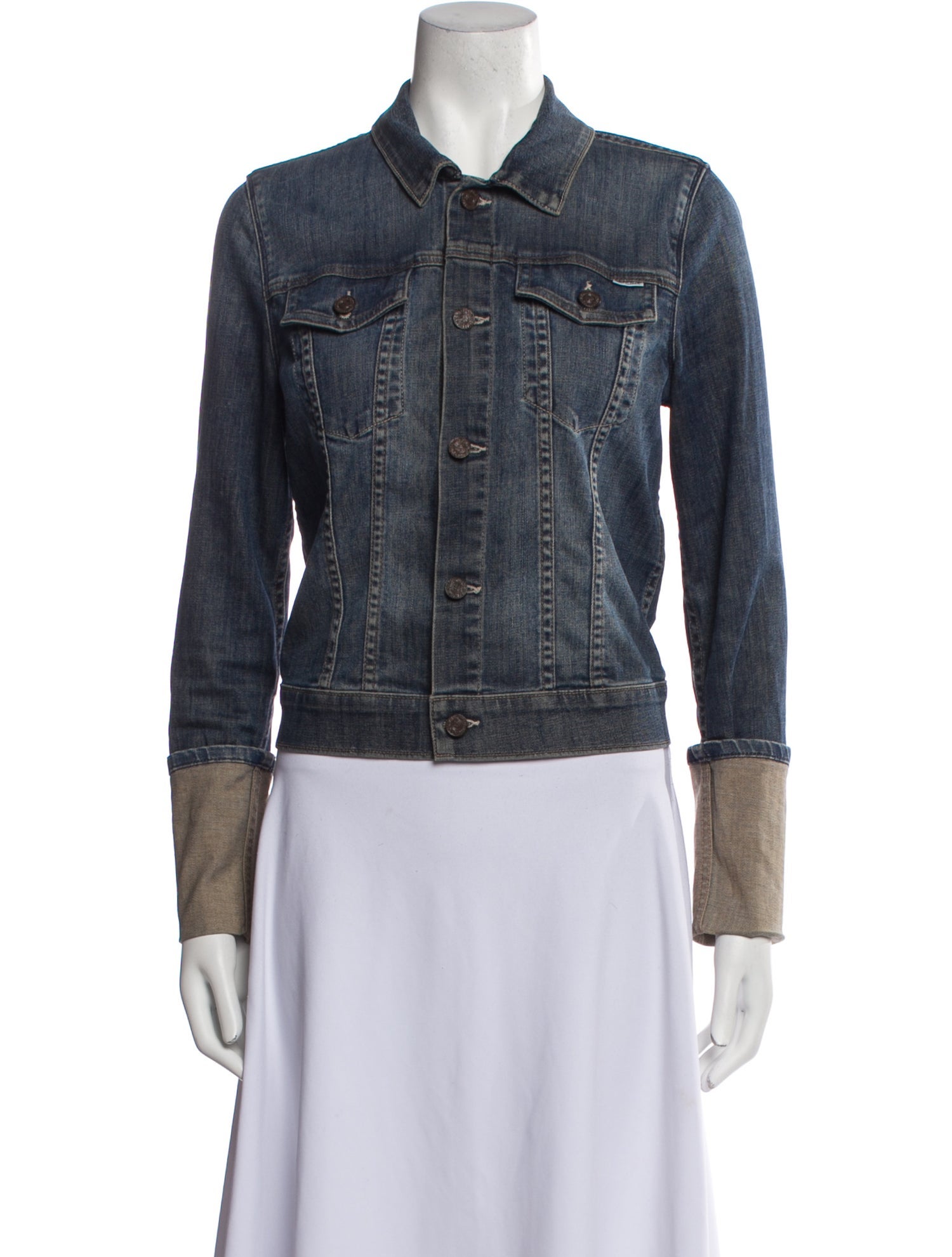 Mother Denim Jacket - Blue Jackets, Clothing - W12189141 | The RealReal