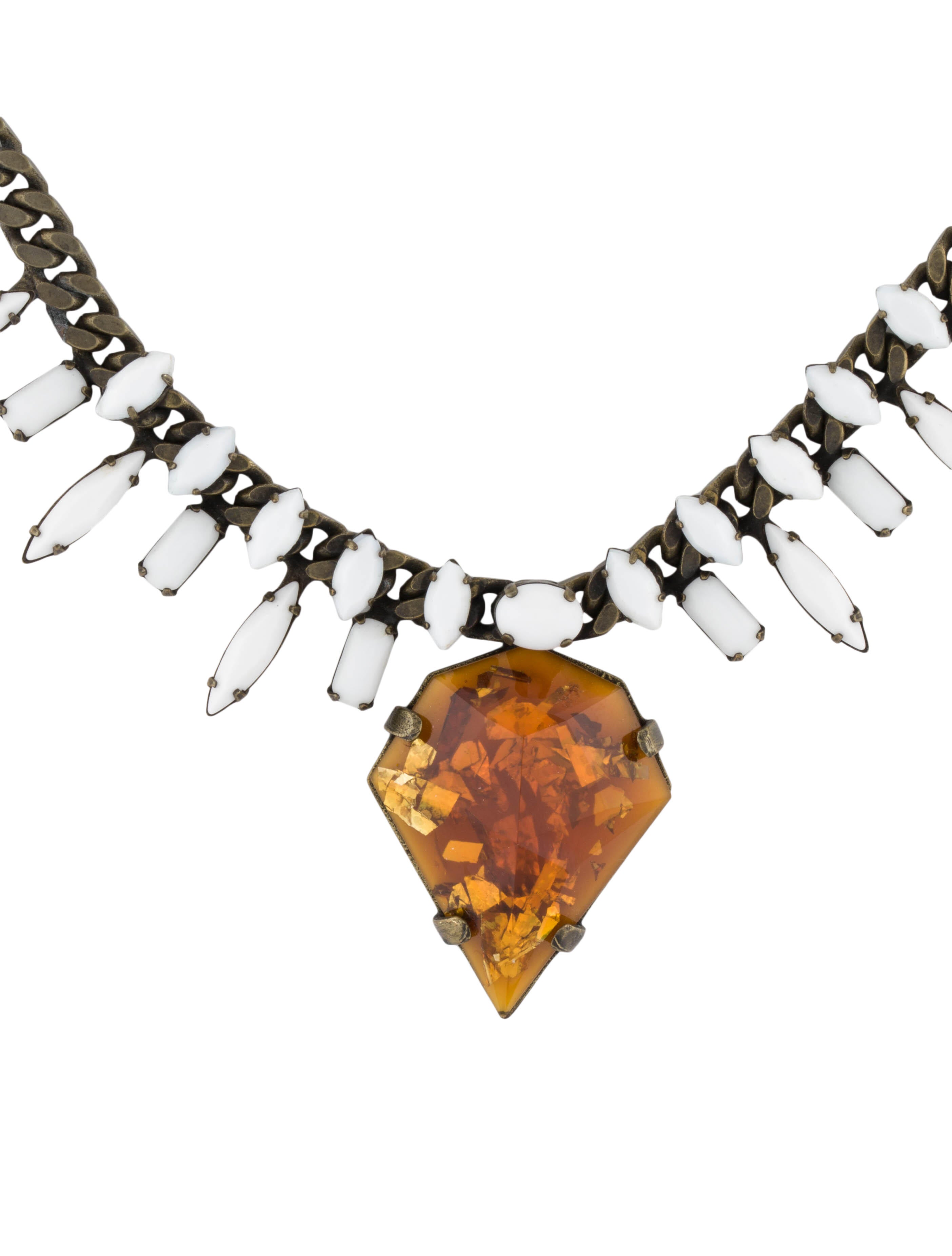 Prada Collar Necklace - Collar, Necklaces - PRA778279 | The RealReal