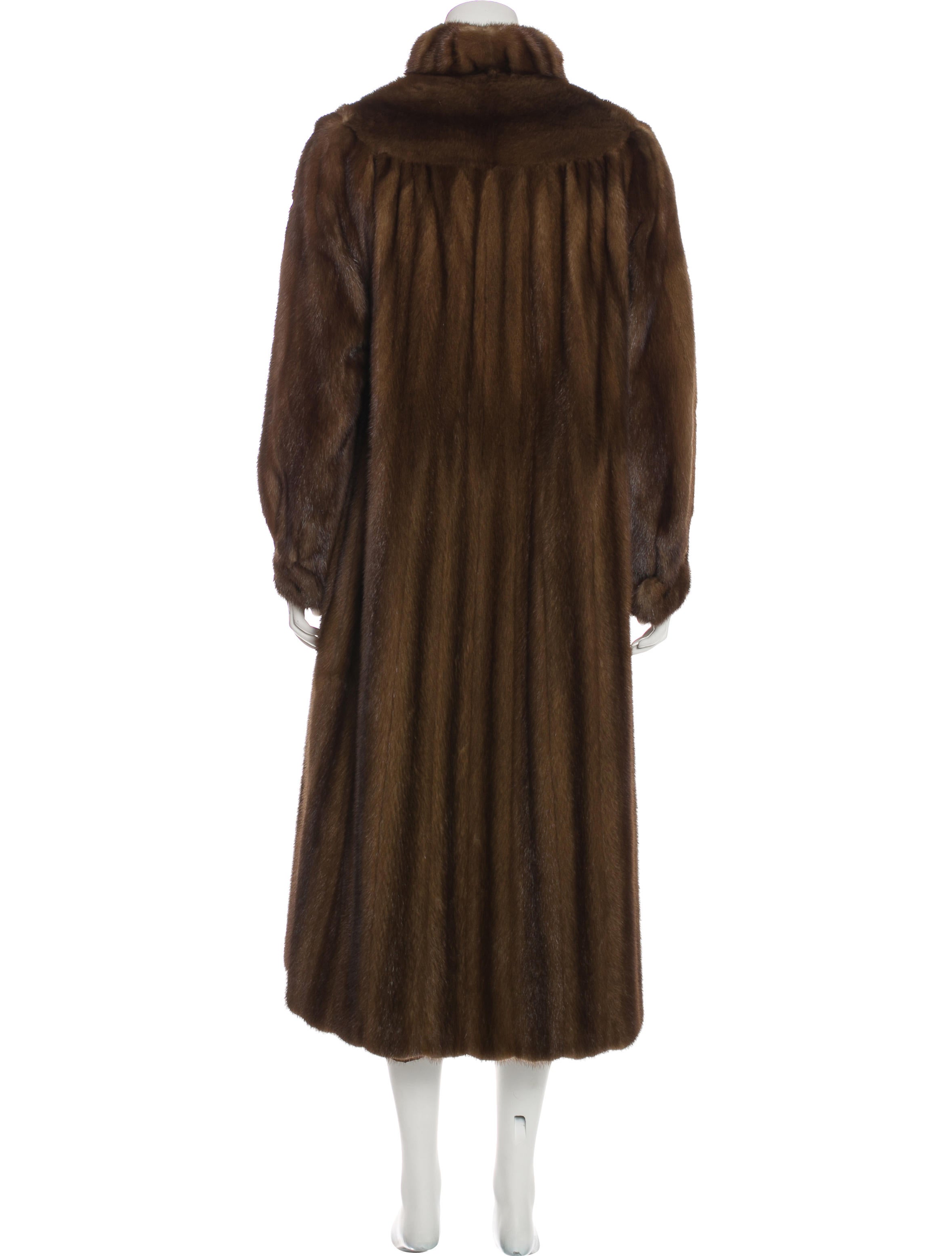 Pierre Balmain Vintage Mink Coat - Brown Coats, Clothing - W1P22634 ...