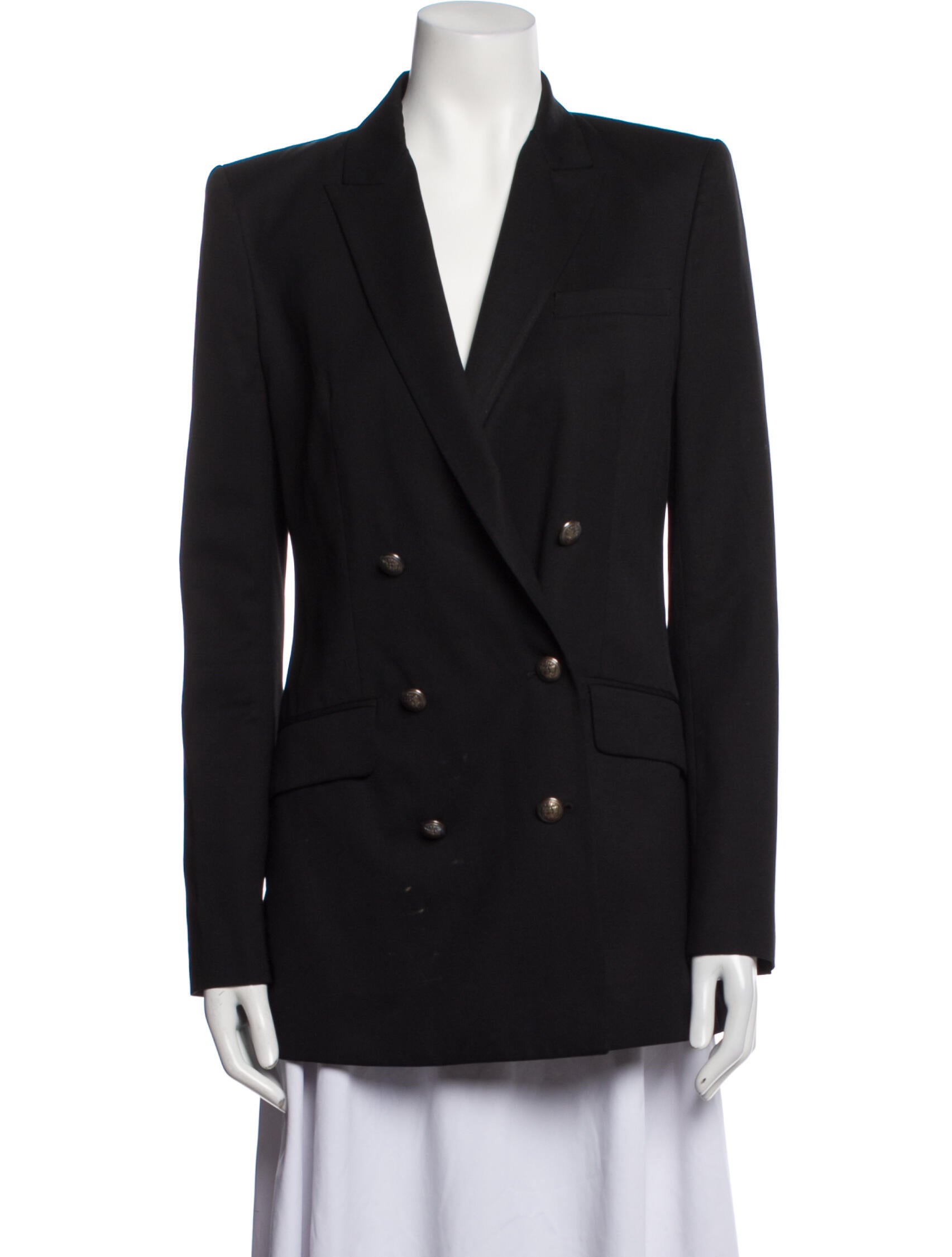 Pierre Balmain Blazer - Black Jackets, Clothing - W1P29734 | The RealReal