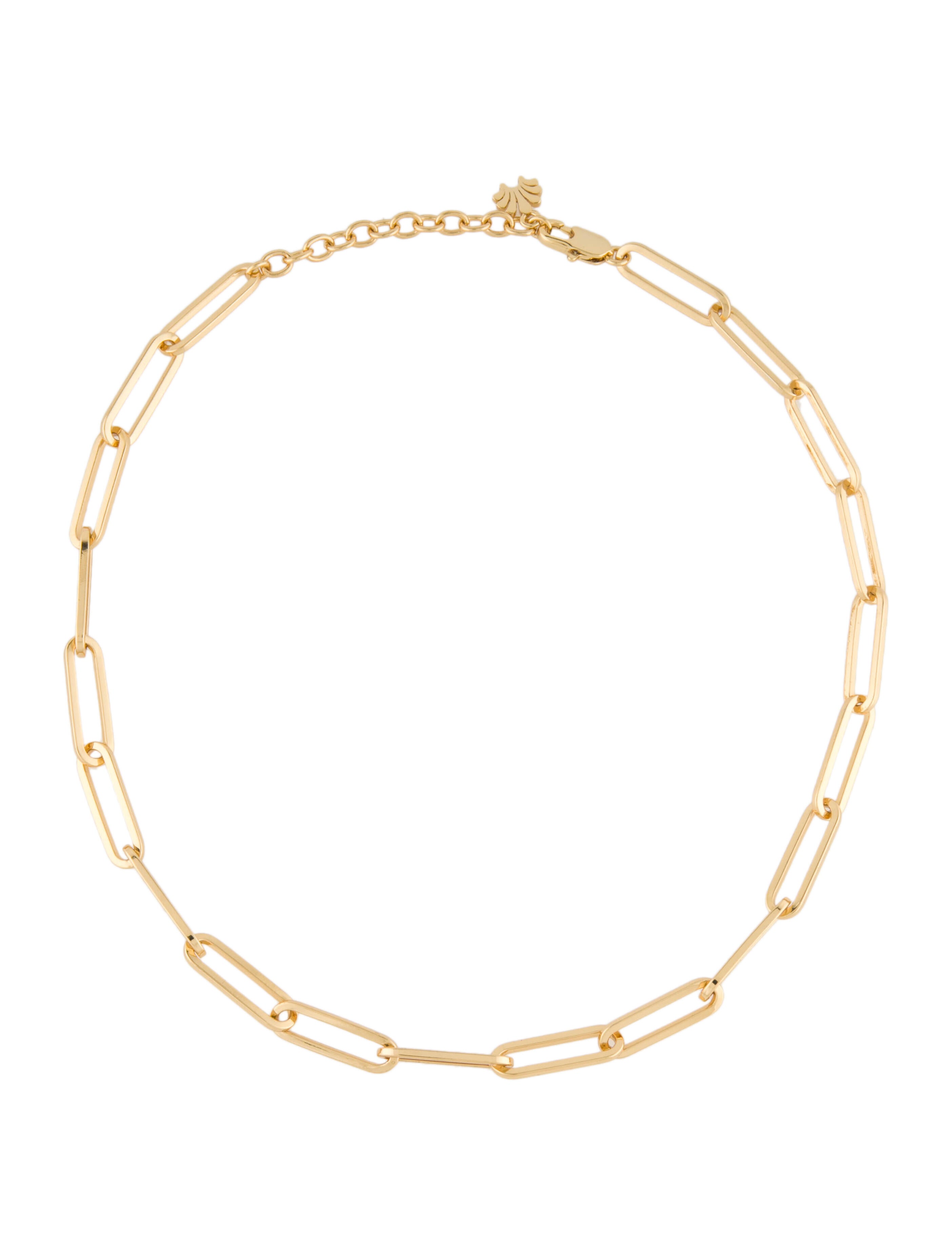 Diane von Furstenberg Gabby Necklace w/ Tags - Gold-Tone Metal Chain ...