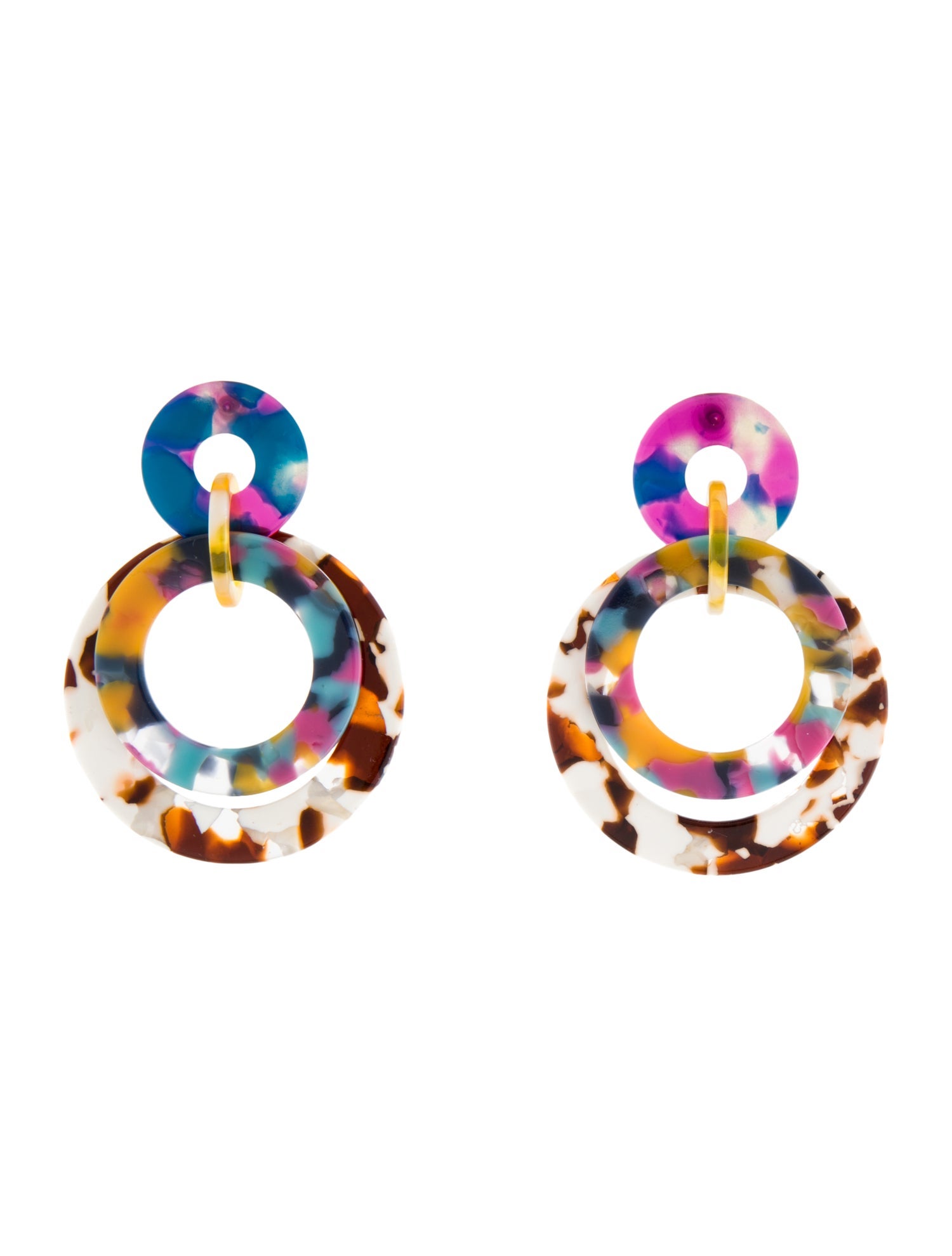 Celine Céline Baroque Pearl Drop Earrings - Gold-Tone Metal Drop ...