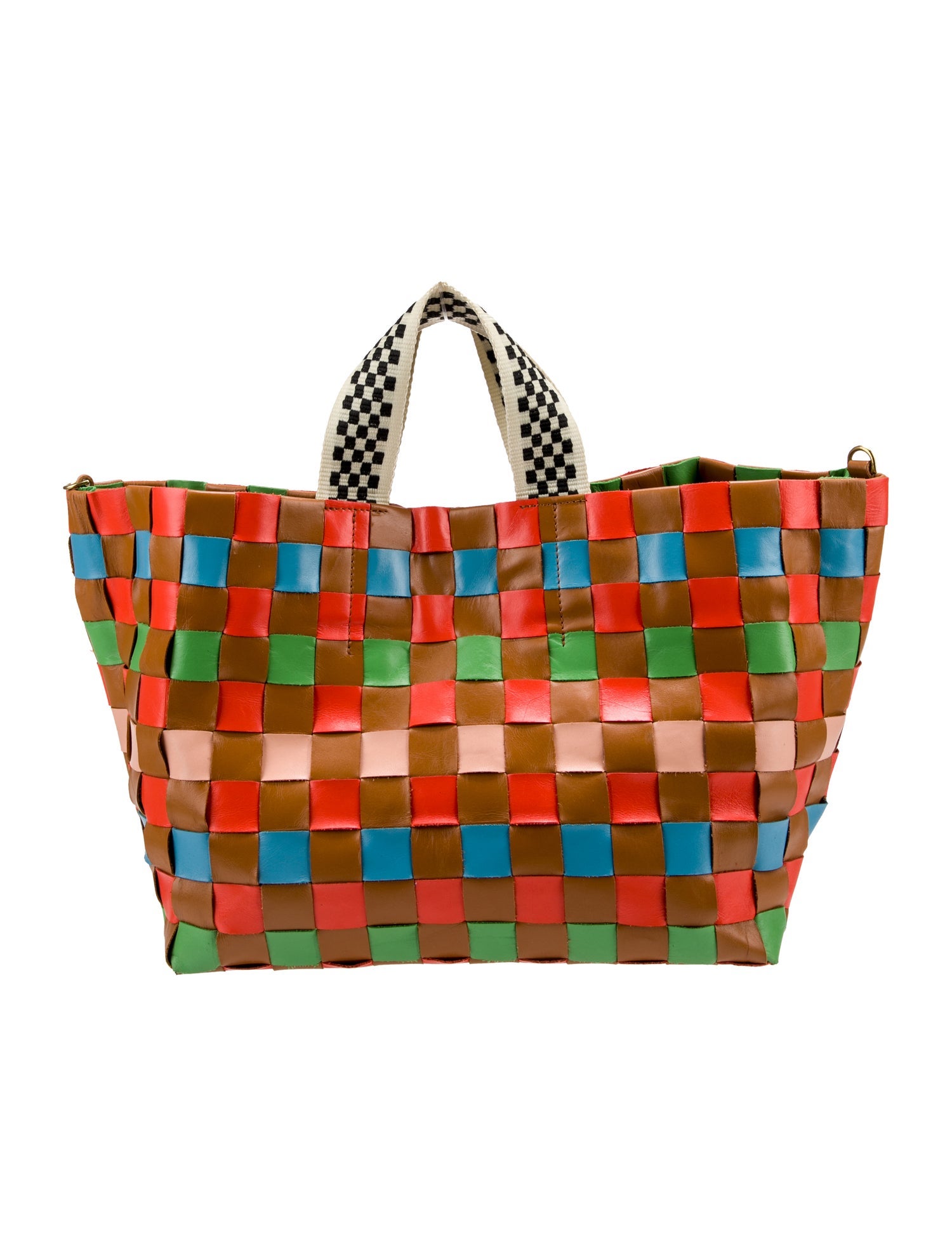 Clare V. Leather Tote Bag - Brown Totes, Handbags - W2438667 | The RealReal