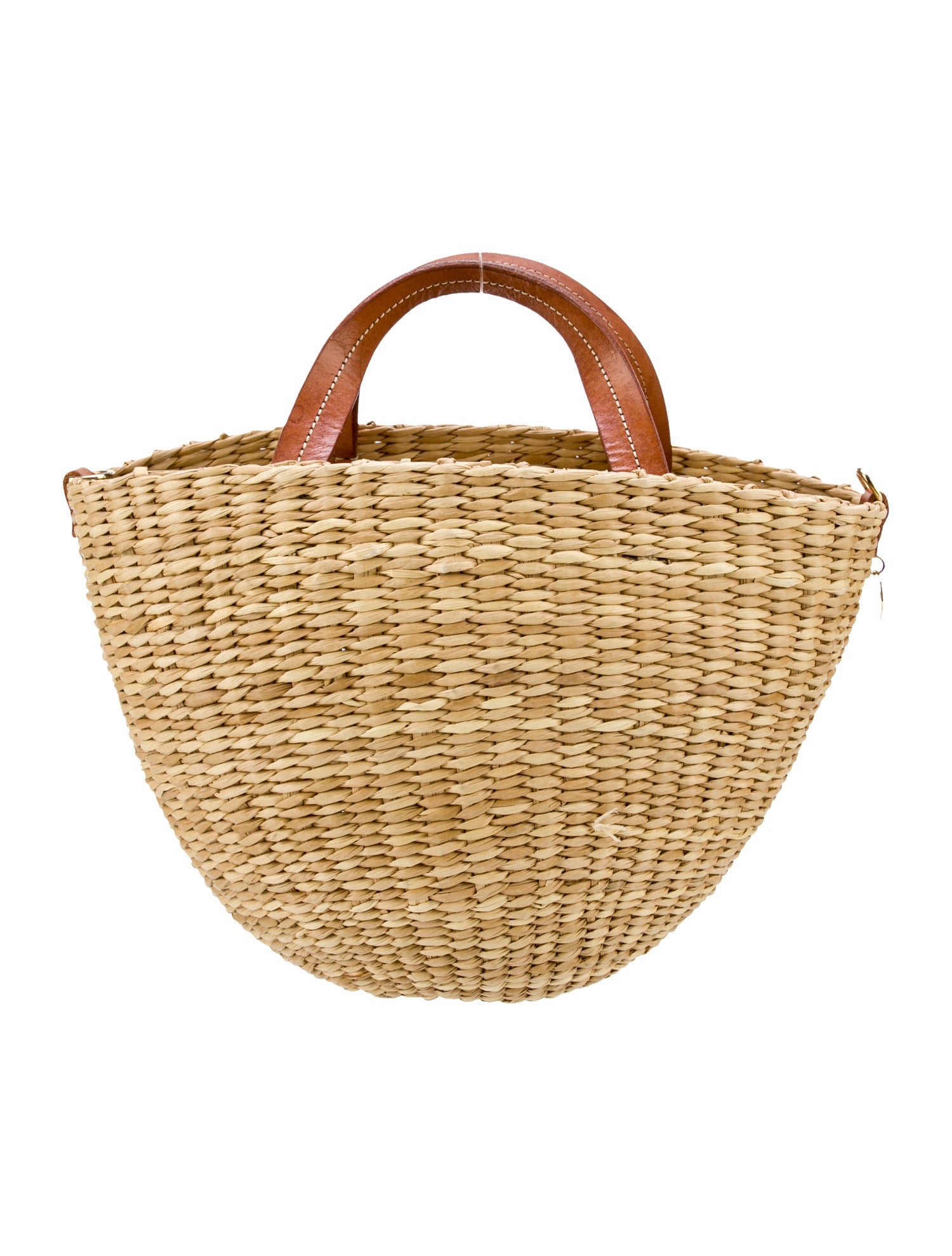 DÔEN Raffia Handle Bag - Neutrals Handle Bags, Handbags - WDOEN58862 ...