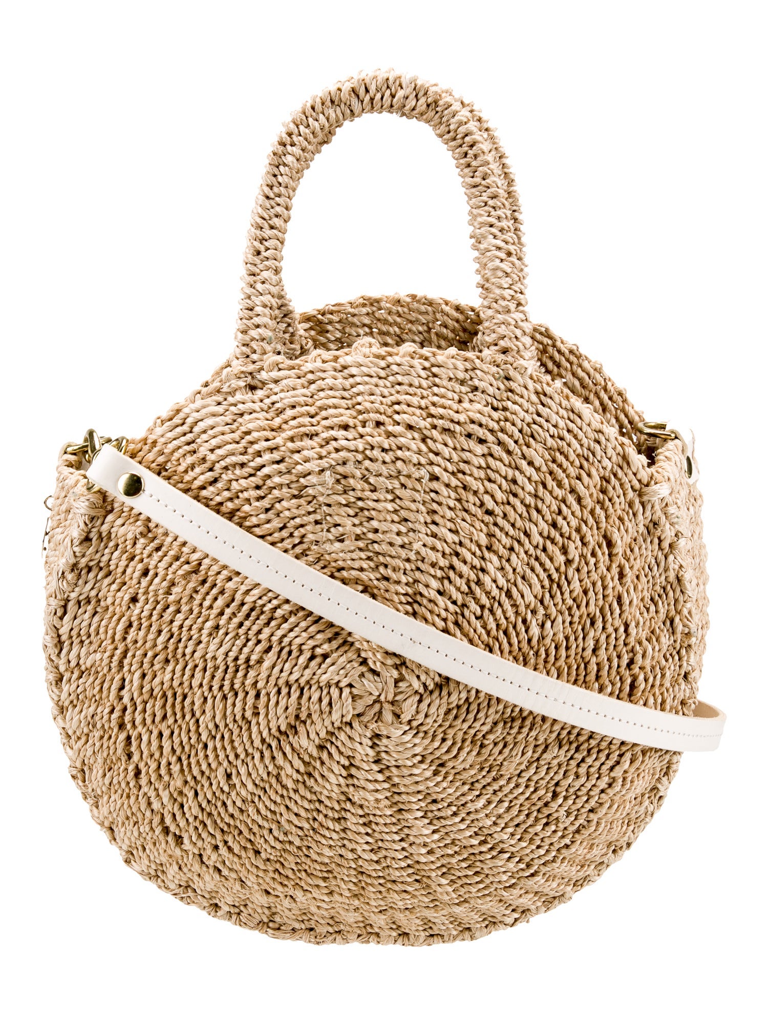 Clare V. Raffia Top Handle Bag - Neutrals Handle Bags, Handbags ...