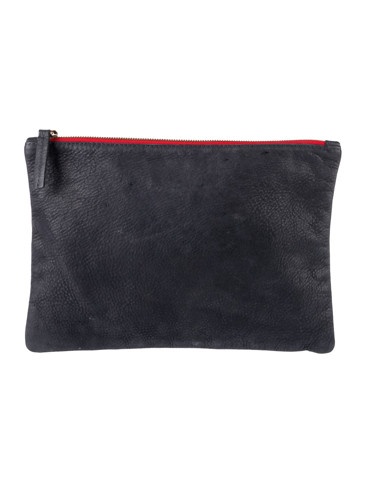 Clare V. Leather Portfolio - Blue Clutches, Handbags - W2442755 | The ...