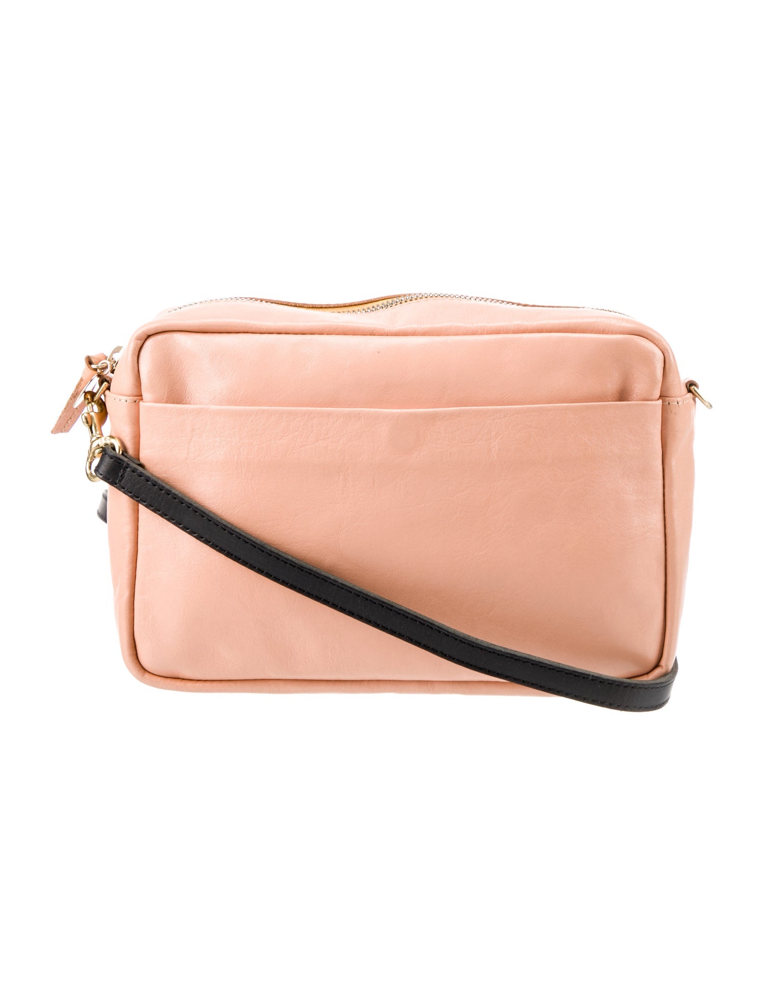 Clare V. Leather Crossbody Bag - Pink Crossbody Bags, Handbags ...