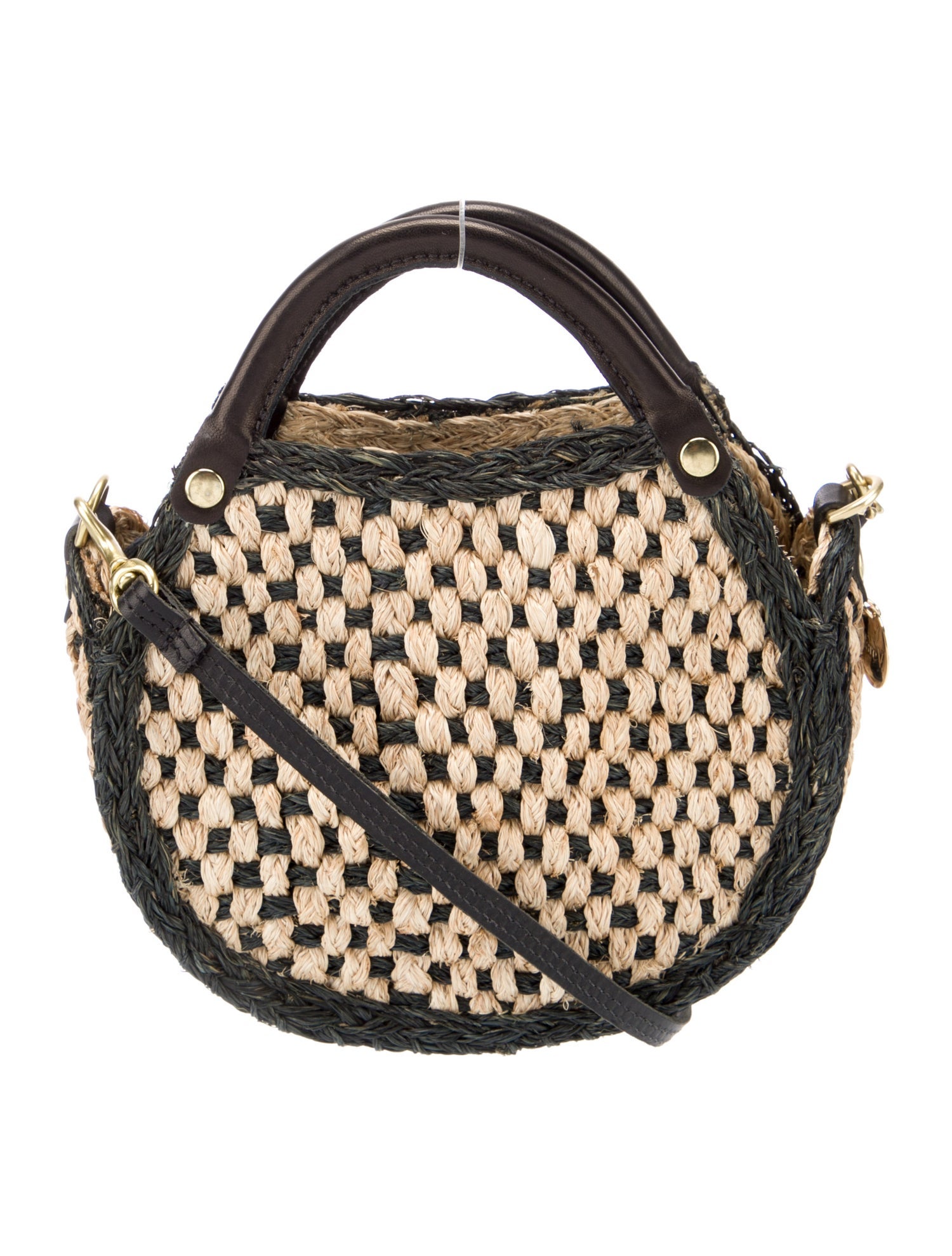 Clare V. Raffia Shoulder Bag - Neutrals Crossbody Bags, Handbags ...