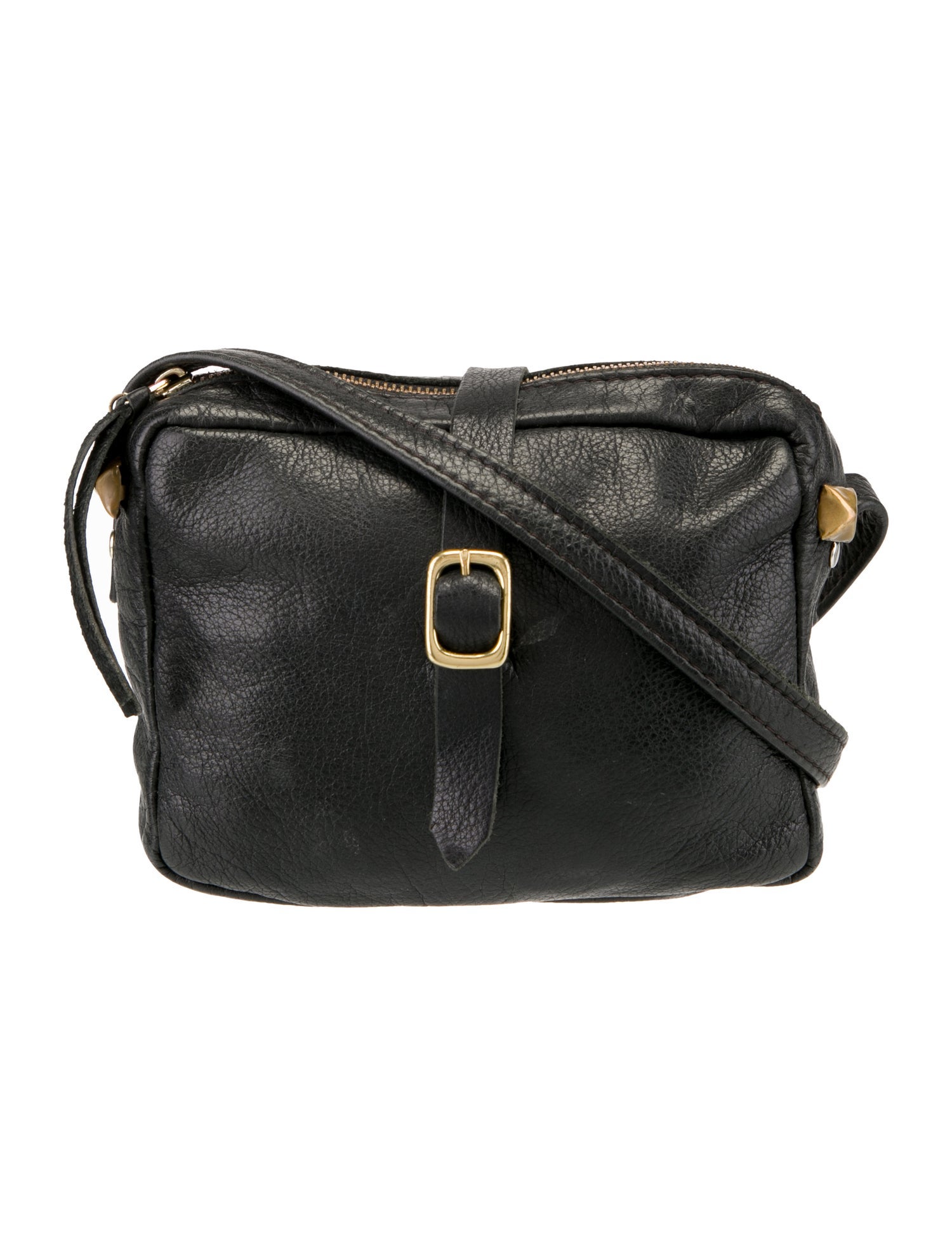 Clare V. Leather Crossbody Bag - Black Crossbody Bags, Handbags ...
