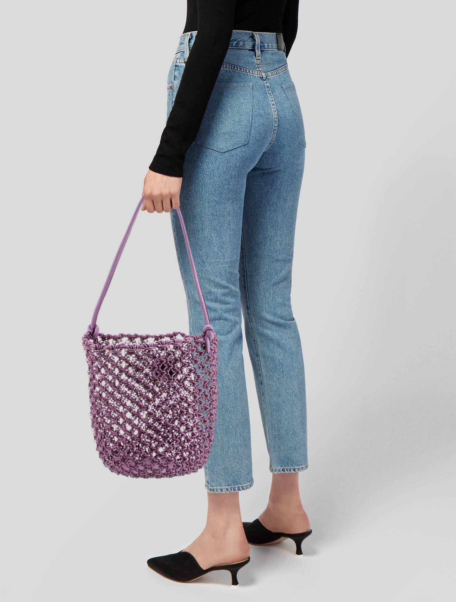 Clare V. Evening Bag - Purple Bucket Bags, Handbags - W2446633 | The ...
