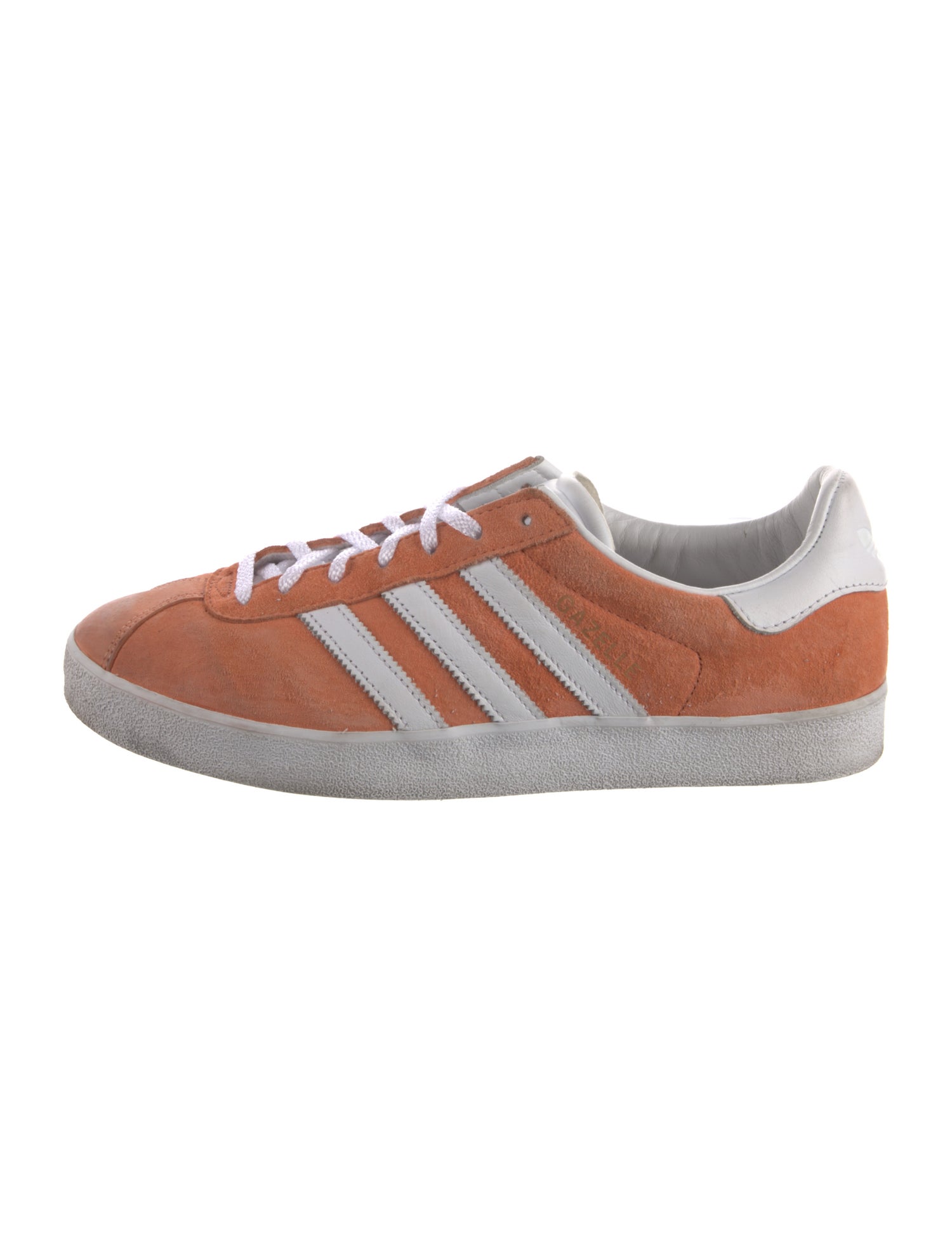 Adidas Suede Striped Sneakers - Orange Sneakers, Shoes - W2ADS100601 ...