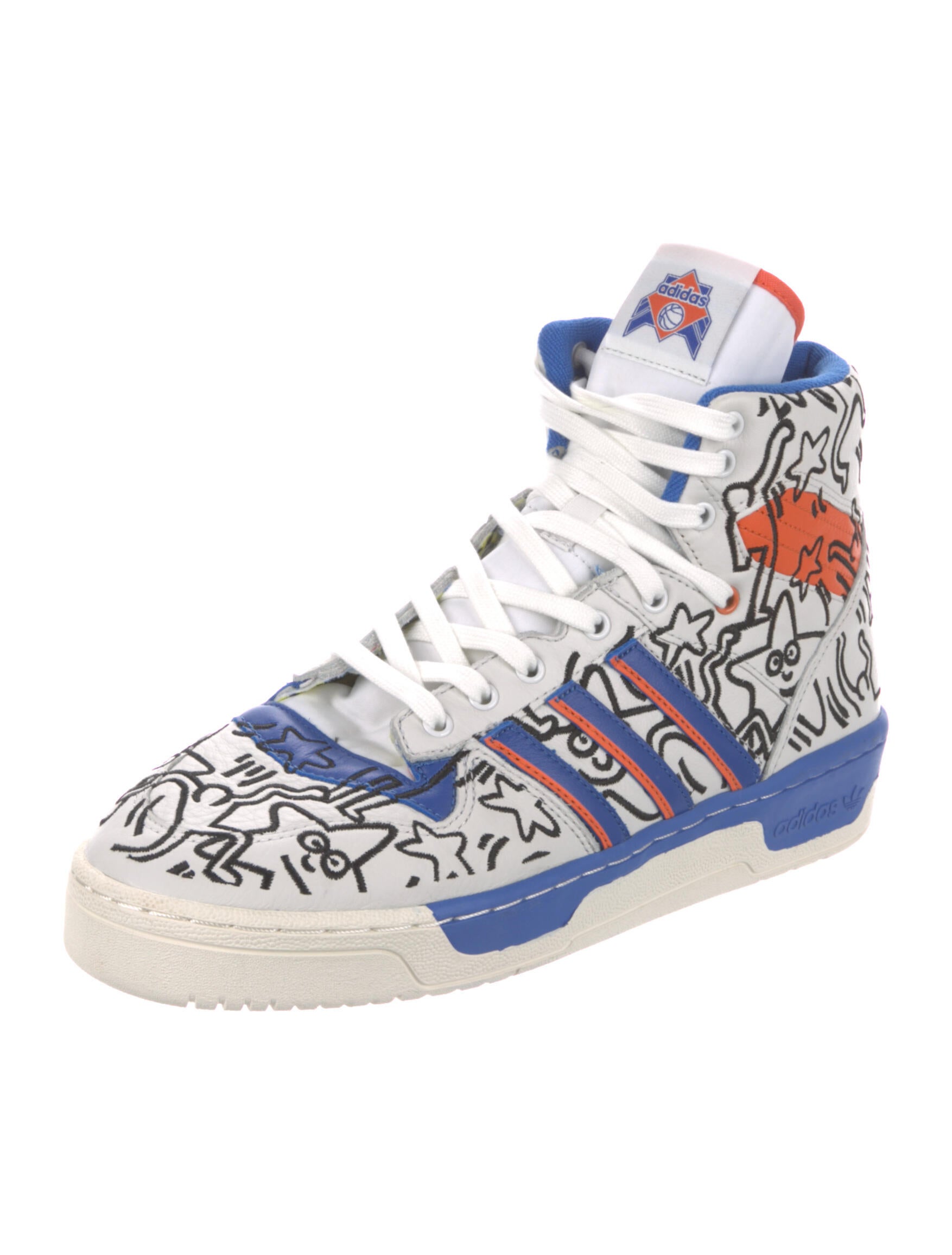 Adidas x Keith Haring x Rivalry High 'Pop Art' Sneakers - White ...