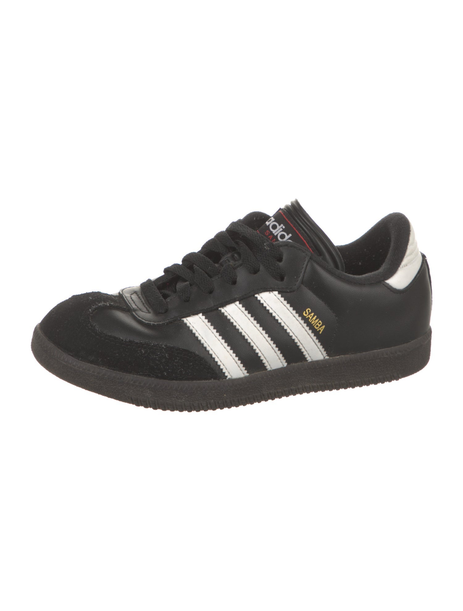 Adidas Patent Leather Round-Toe Low-Top Sneakers w/ Tags - Black ...