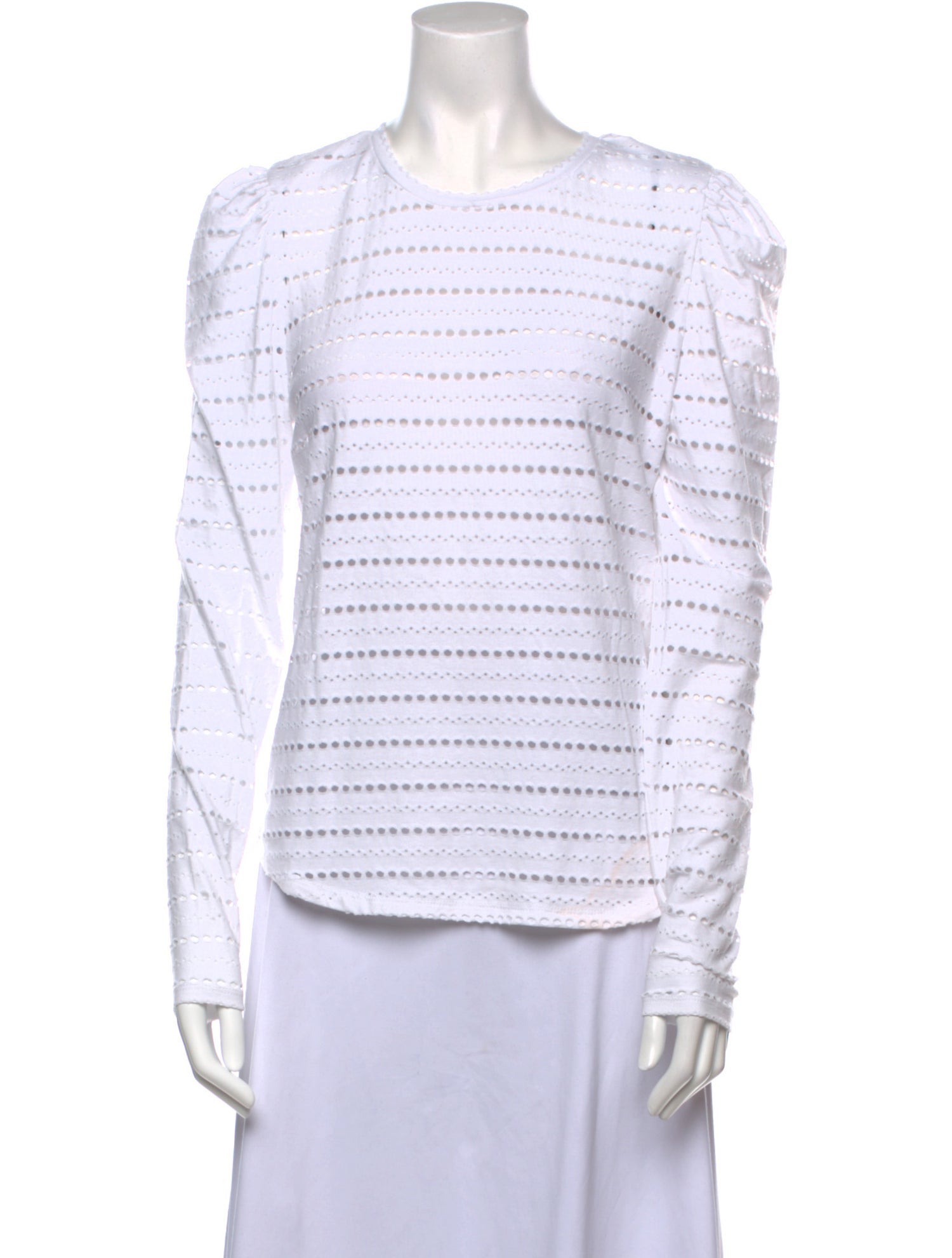 Generation Love Crew Neck Long Sleeve Top - White Tops, Clothing ...