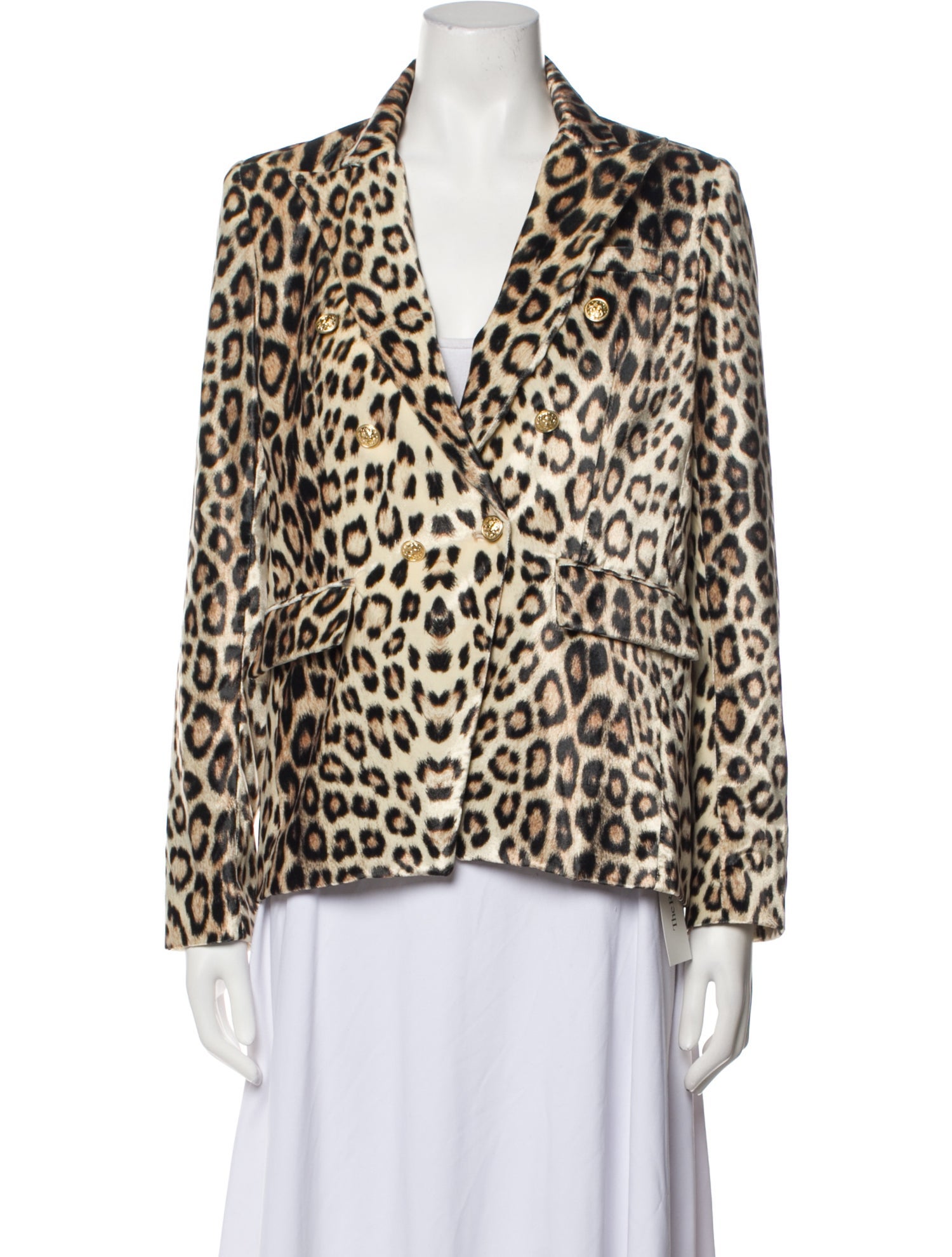 Generation Love Animal Print Blazer - Black Jackets, Clothing ...