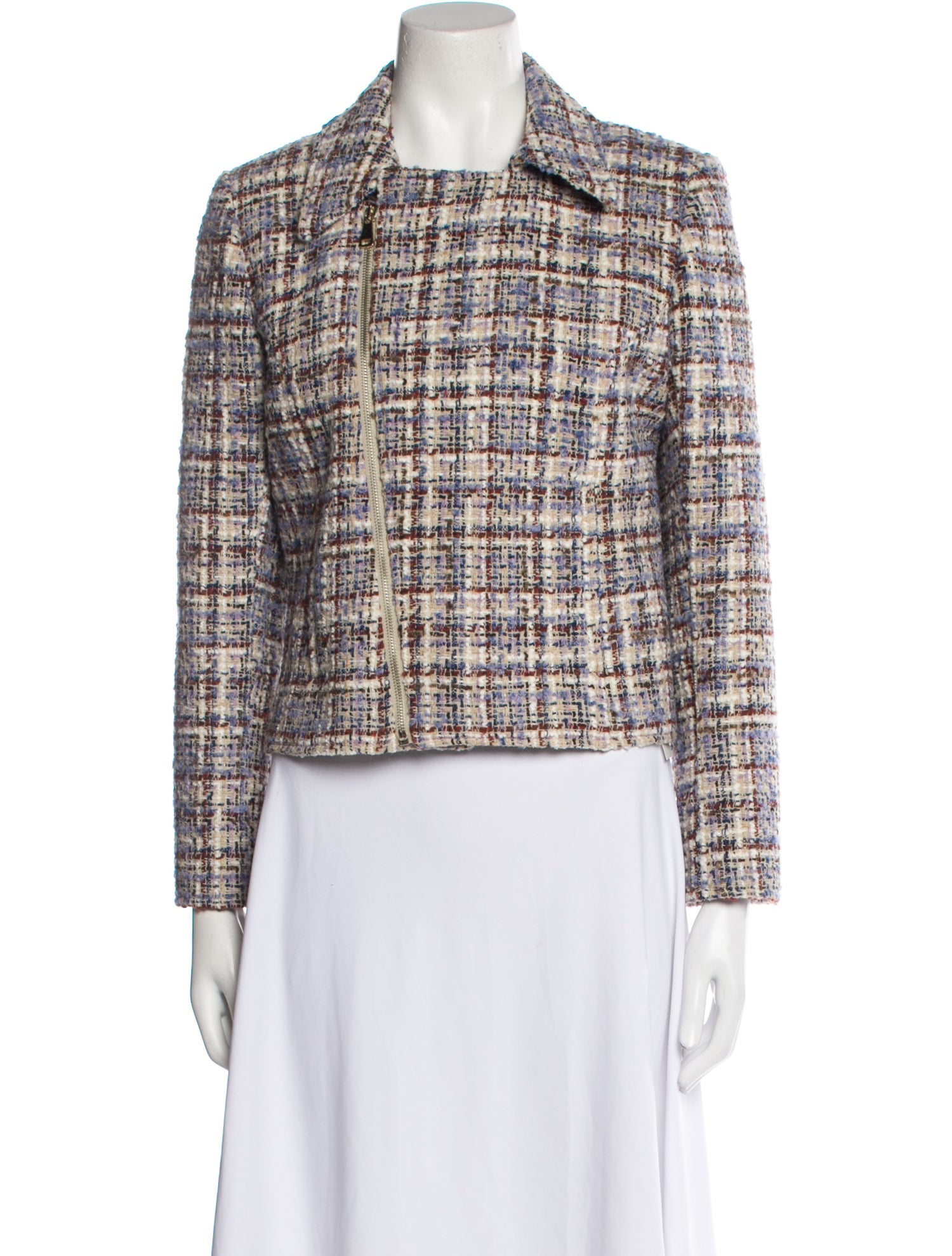 BA&SH Tweed Pattern Jacket w/ Tags - Neutrals Jackets, Clothing ...