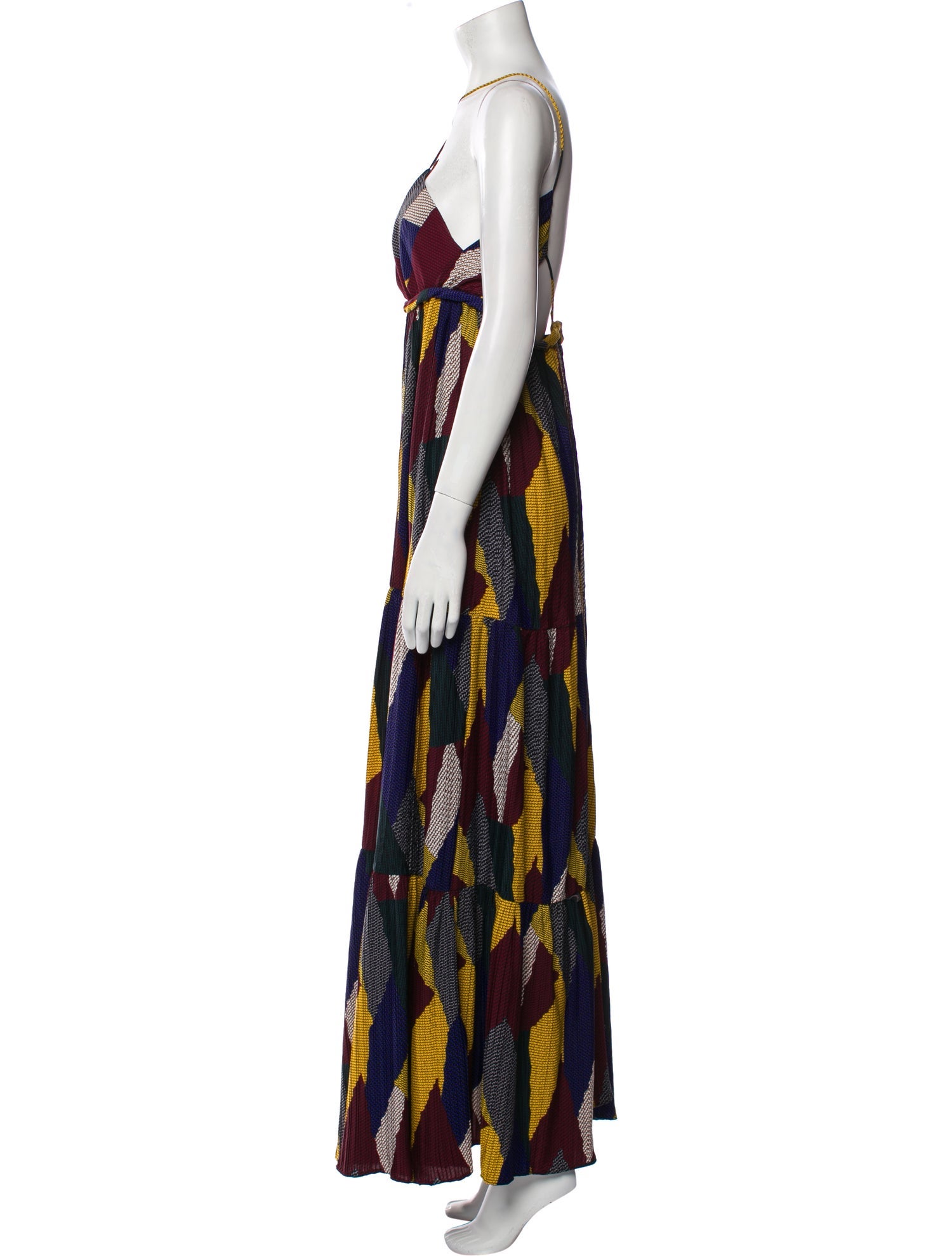 Jovani Printed Long Dress - Green Dresses, Clothing - WJOVI29483 | The ...