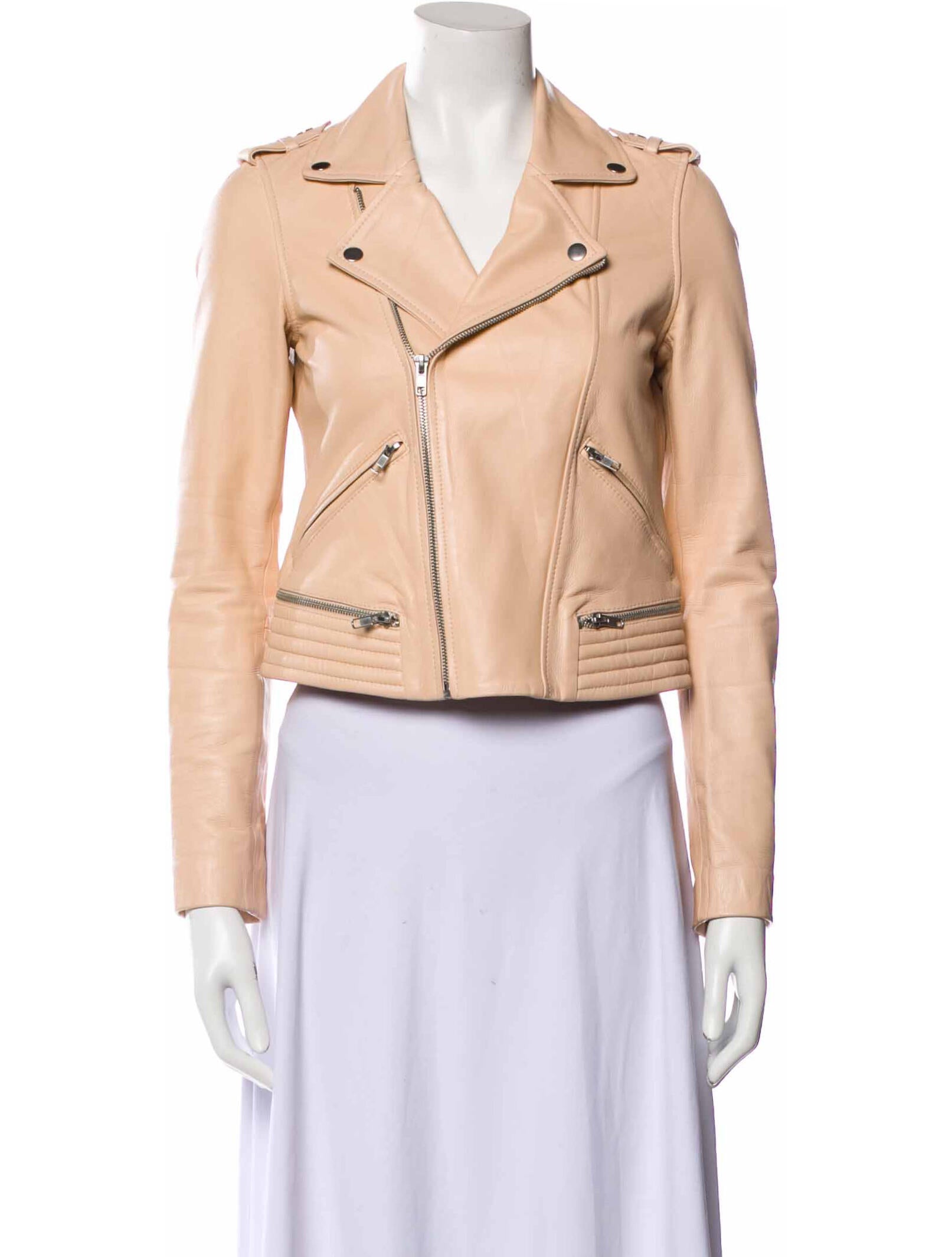 Ralph Lauren Black Label Calfskin Biker Jacket - Green Jackets ...