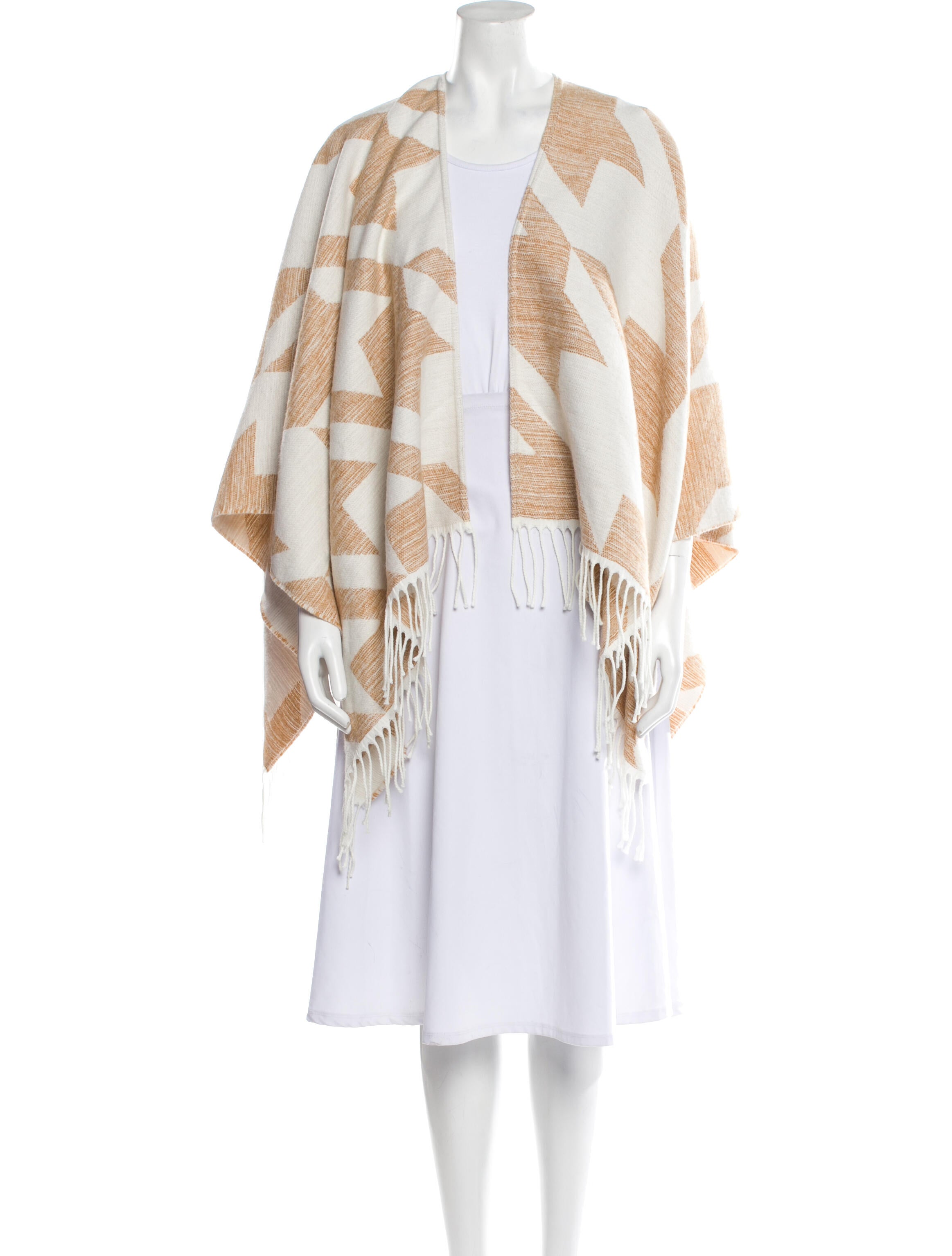 Colombo Borgosesia Cashmere Floral Print Shawl - Neutrals Scarves and ...