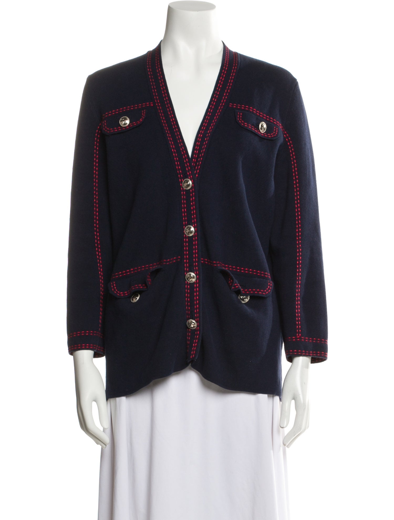 Maje Evening Jacket - Blue Jackets, Clothing - W2M126891 | The RealReal