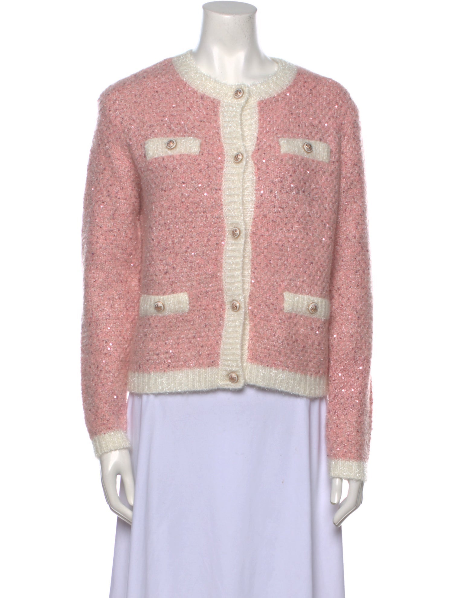 Maje Sweater w/ Tags - Pink Knitwear, Clothing - W2M130340 | The RealReal