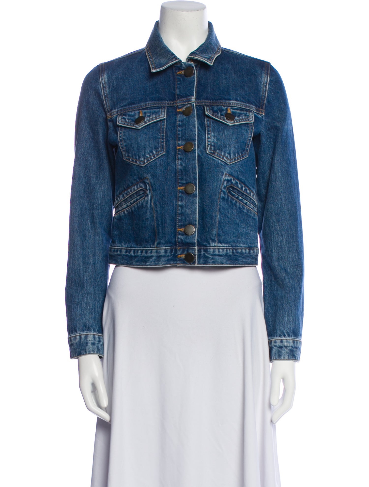 Maje Denim Jacket - Blue Jackets, Clothing - W2M130749 | The RealReal