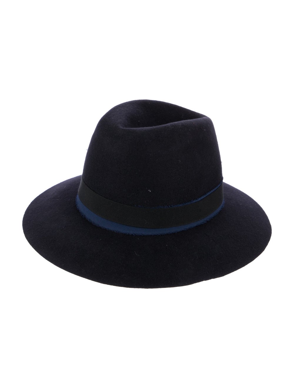 Maje Wool Fedora Hat - Blue Hats, Accessories - W2M131044 | The RealReal