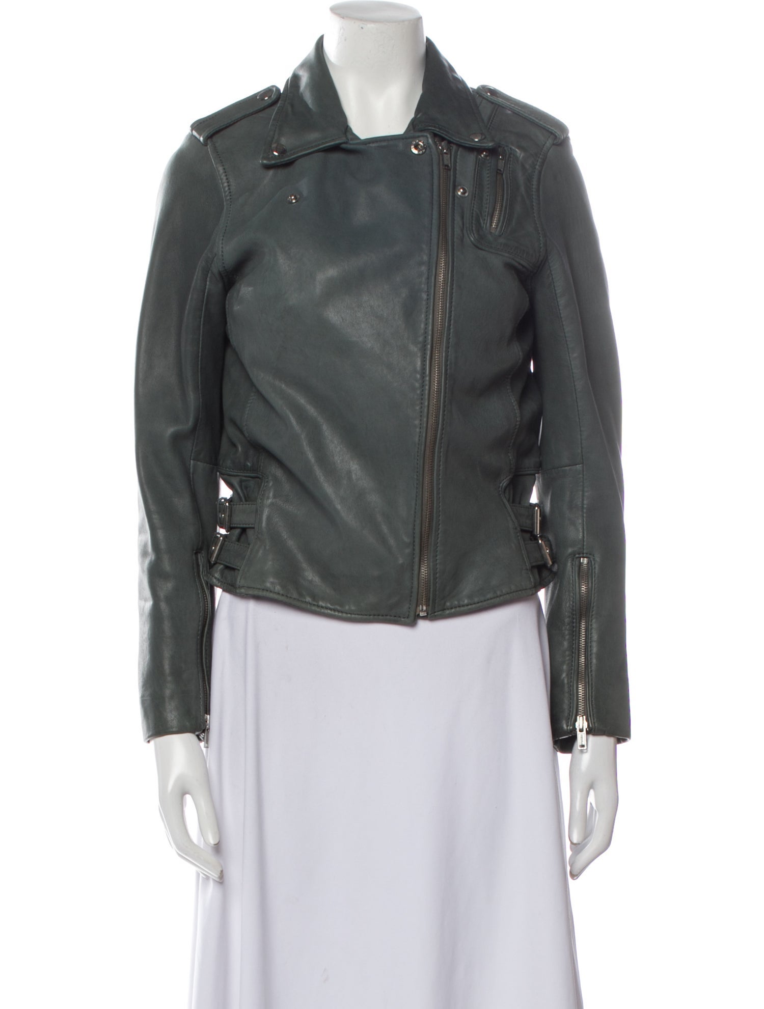Altuzarra Layered Leather Jacket - Black Jackets, Clothing - ALT21850 ...