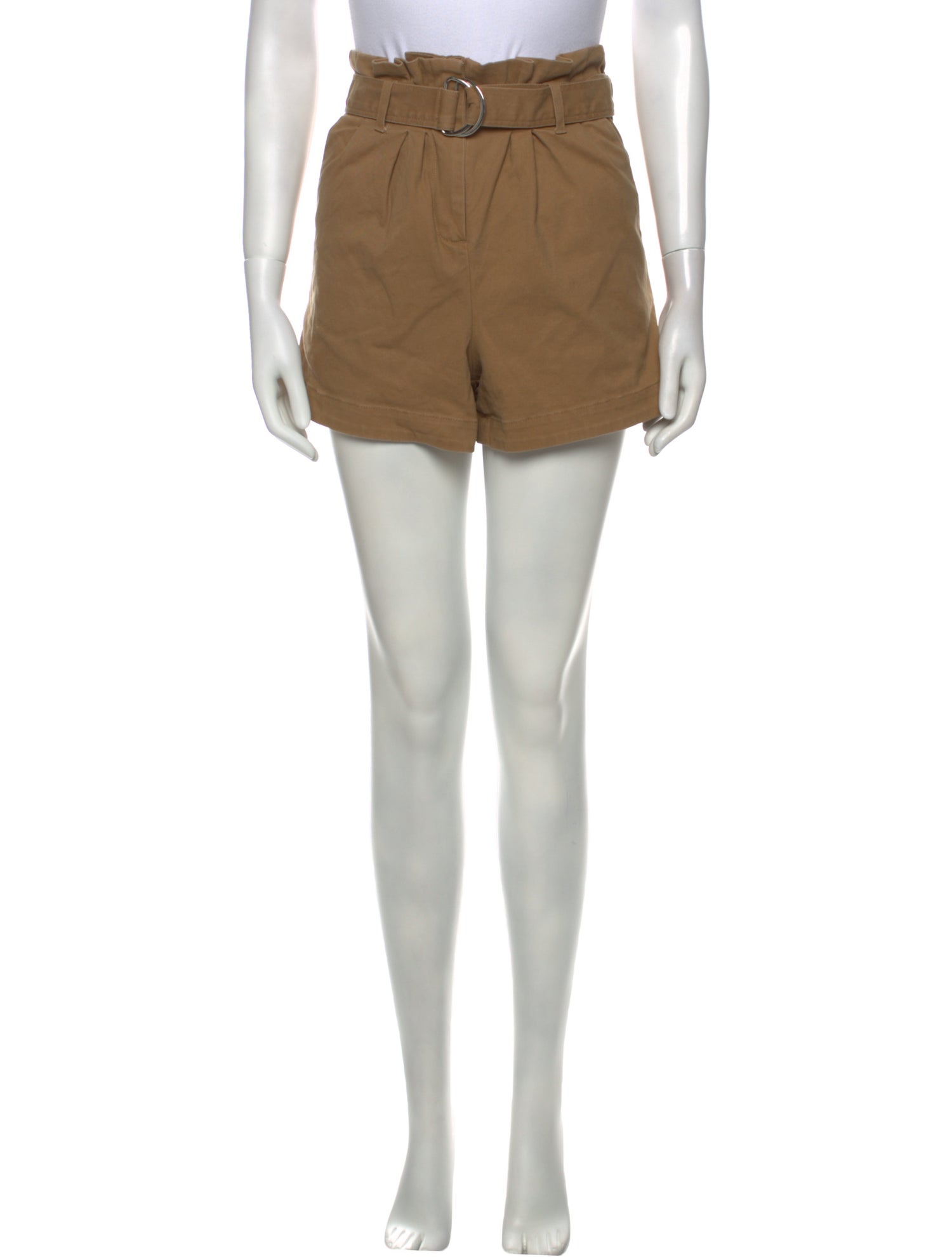 Maje Mini Shorts - Brown, 12.75" Rise Shorts, Clothing - W2M137427 ...