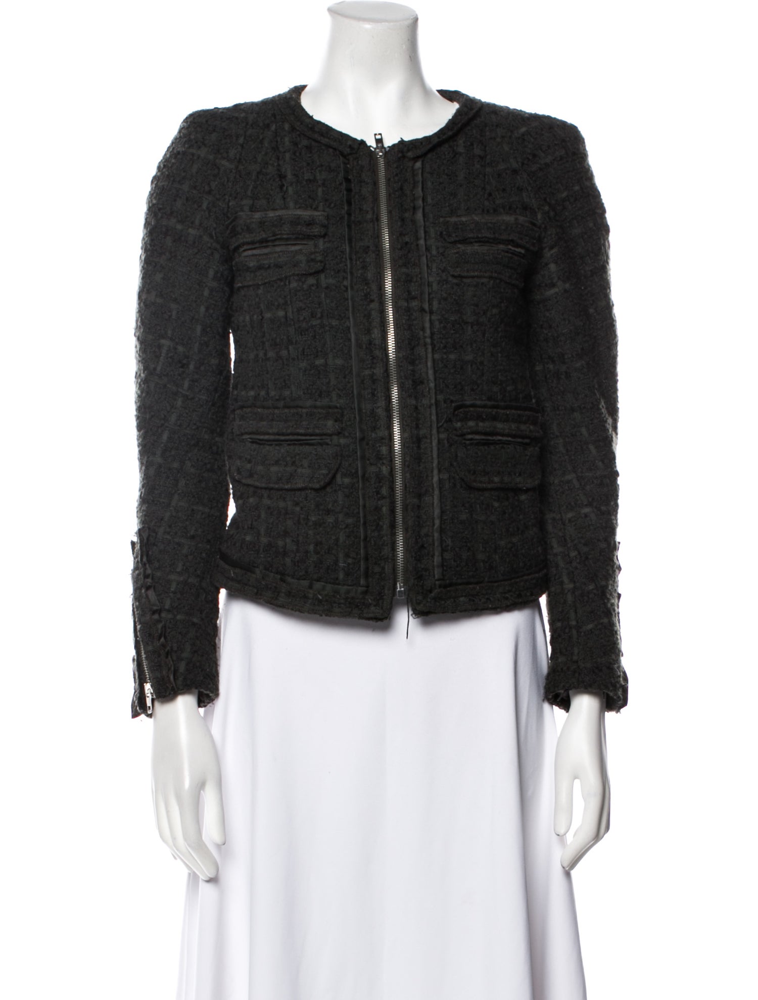 Maje Jacket - Green Jackets, Clothing - W2M144247 | The RealReal