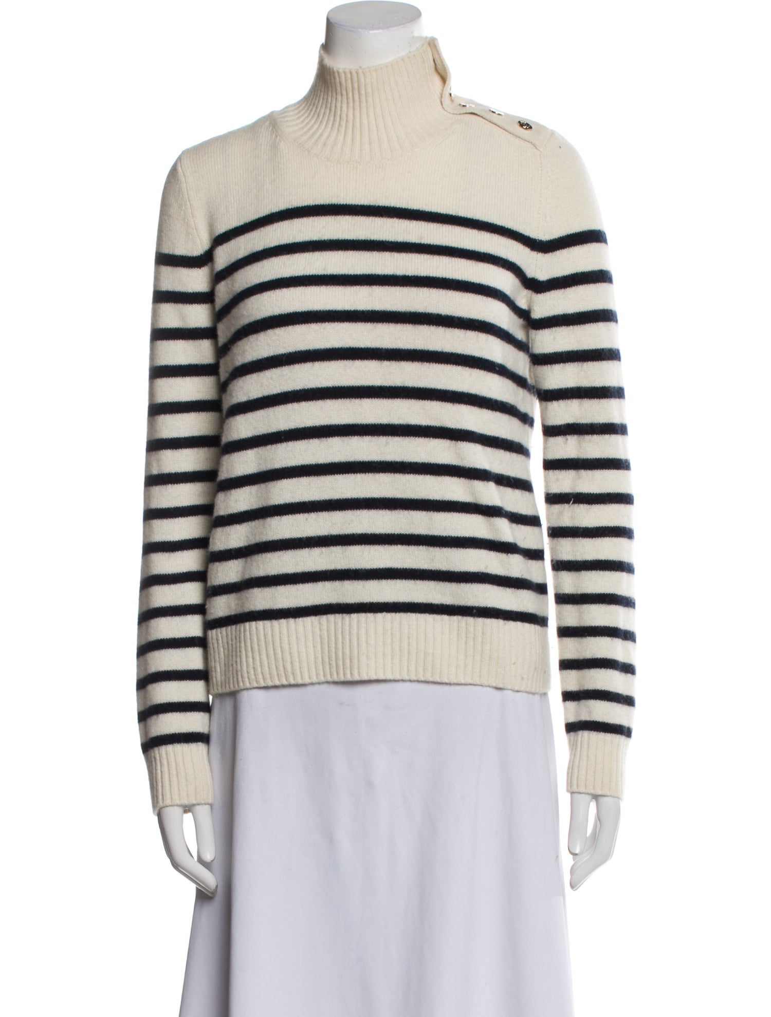 Alice + Olivia Graphic Print Crew Neck Sweater w/ Tags - Neutrals ...