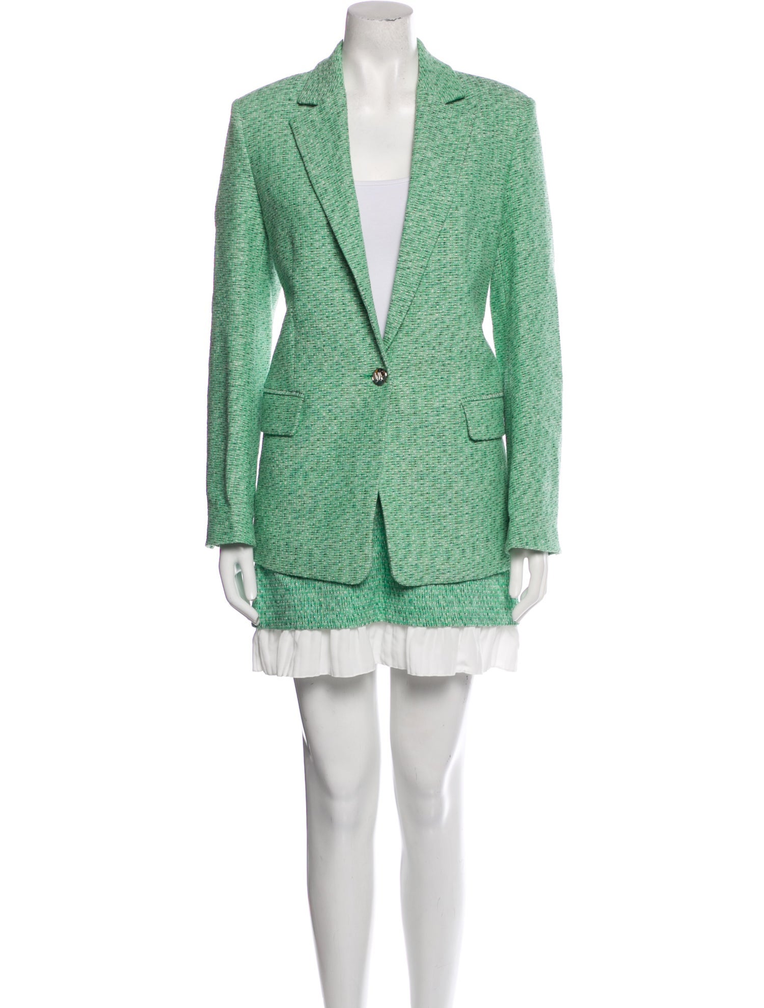 Maje Skirt Suit - Green Suits and Sets, Clothing - W2M152747 | The RealReal